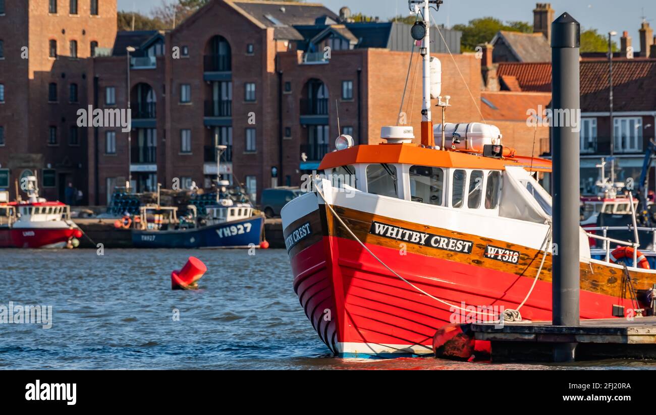 Wells-Next-The-Sea, Norfolk, UK – April 24 2021. A close up of the ...