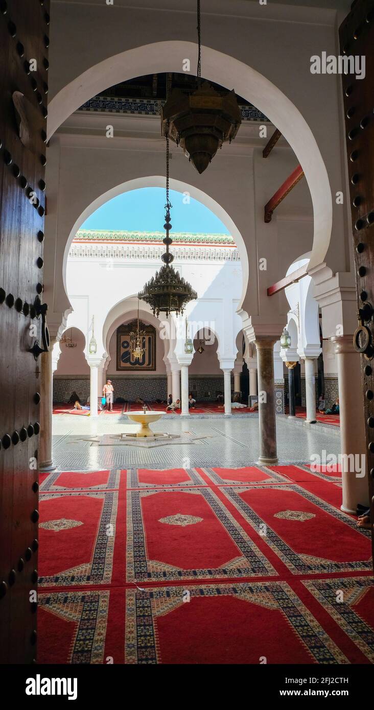 A mosque in Fes, Morocco Stock Photo - Alamy