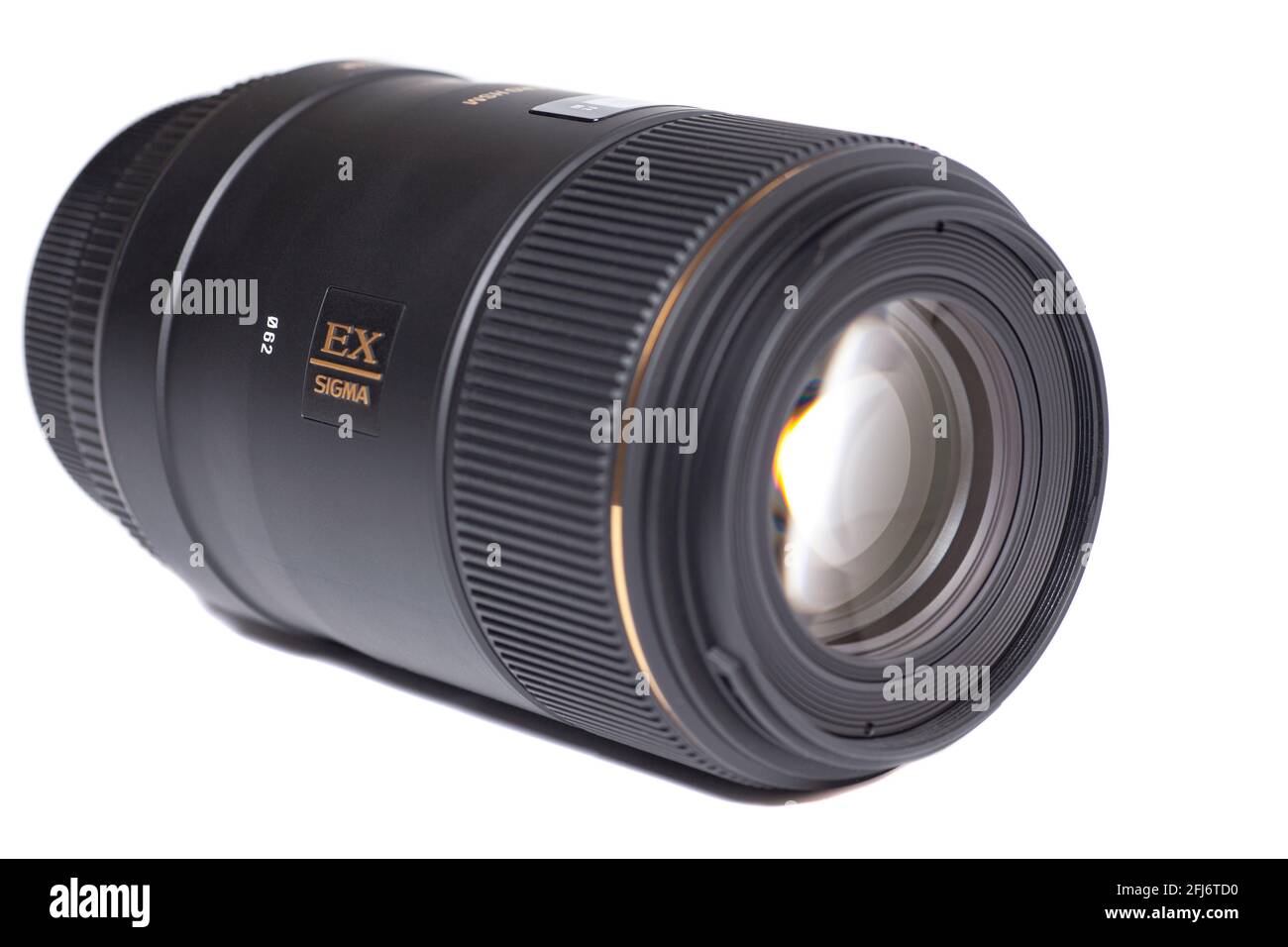 Moscow, Russia April 25,2021 Sigma AF 105mm f 2.8 EX DG OS HSM Macro ...