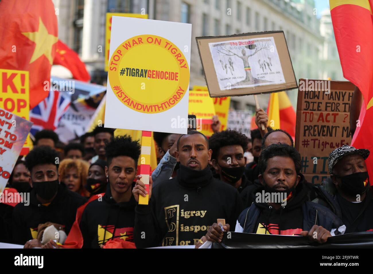 Tigray protest london hi-res stock photography and images - Alamy