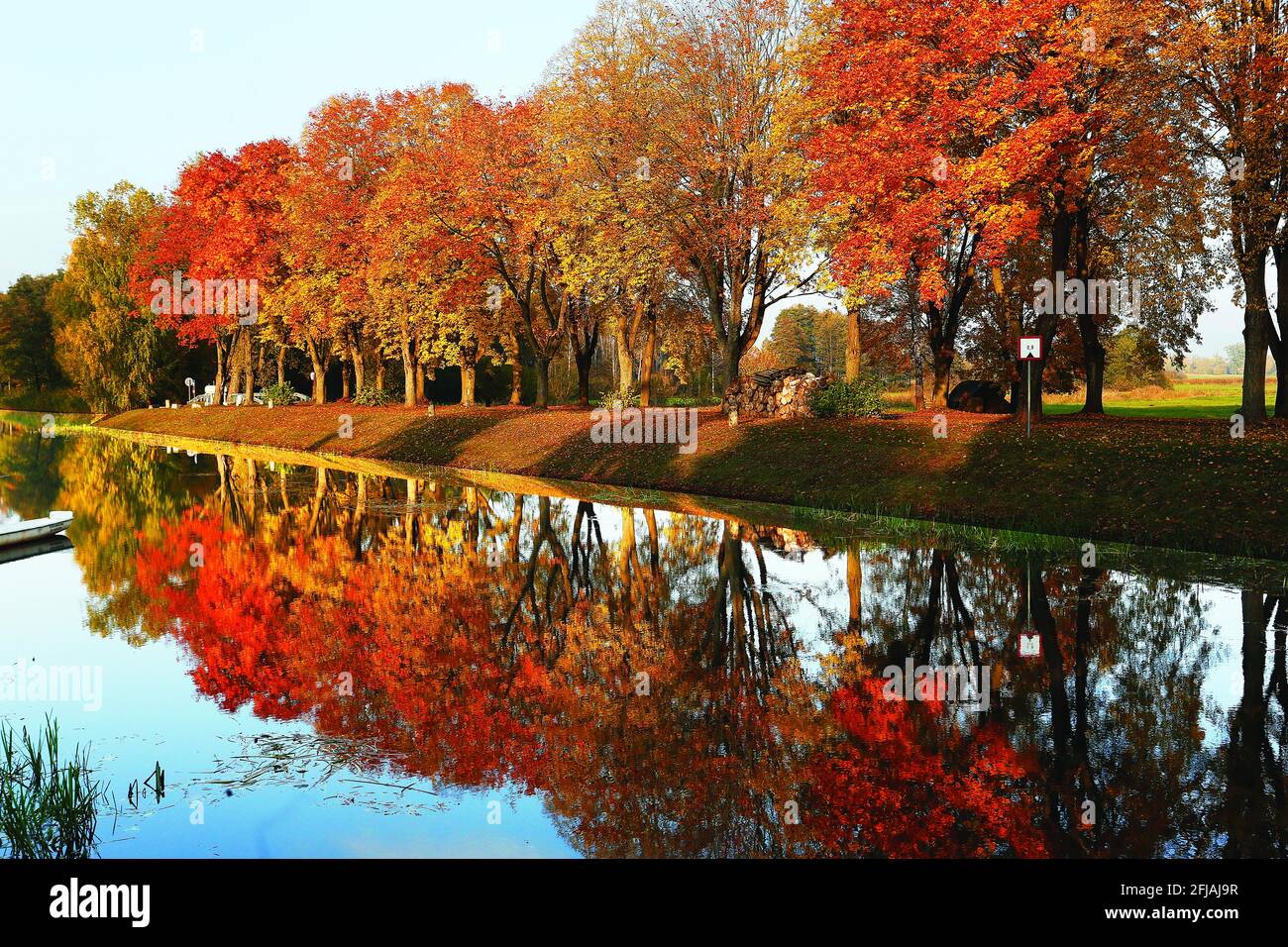 Augustow canal hi-res stock photography and images - Alamy