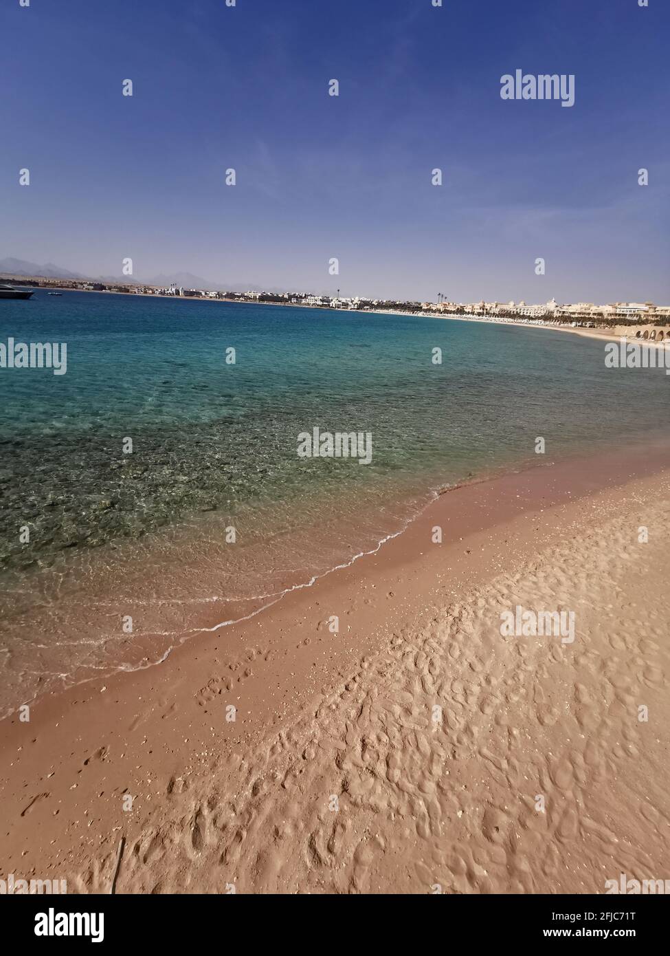 A peaceful sandy seashore in Hurgada, Egypt Stock Photo - Alamy