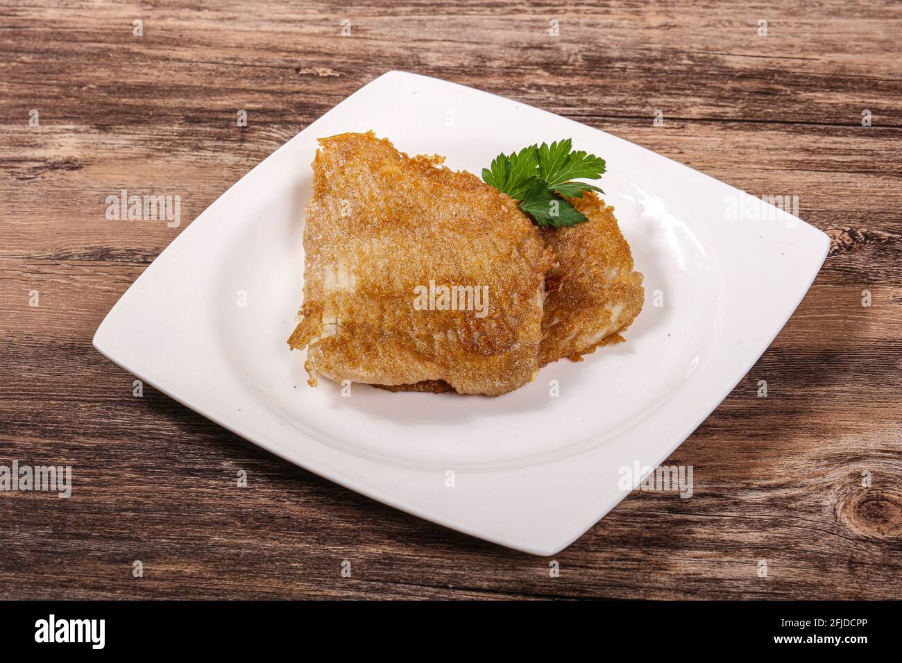 Roasted delicous seafood - stingray fish wings Stock Photo - Alamy
