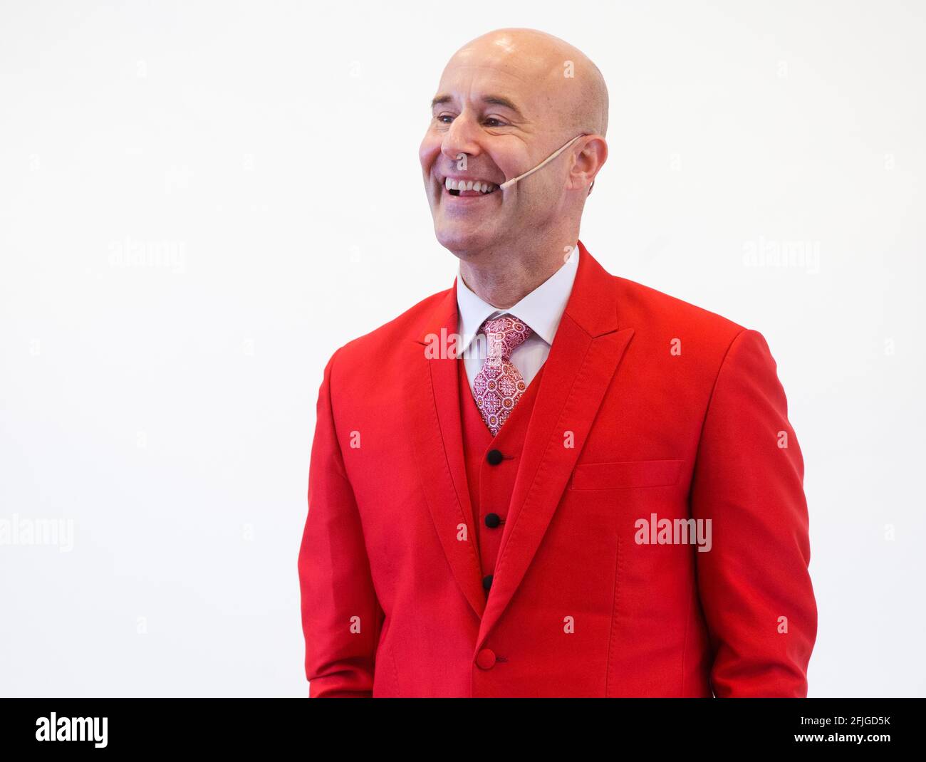 Author and presenter Mark Levengood Stock Photo - Alamy