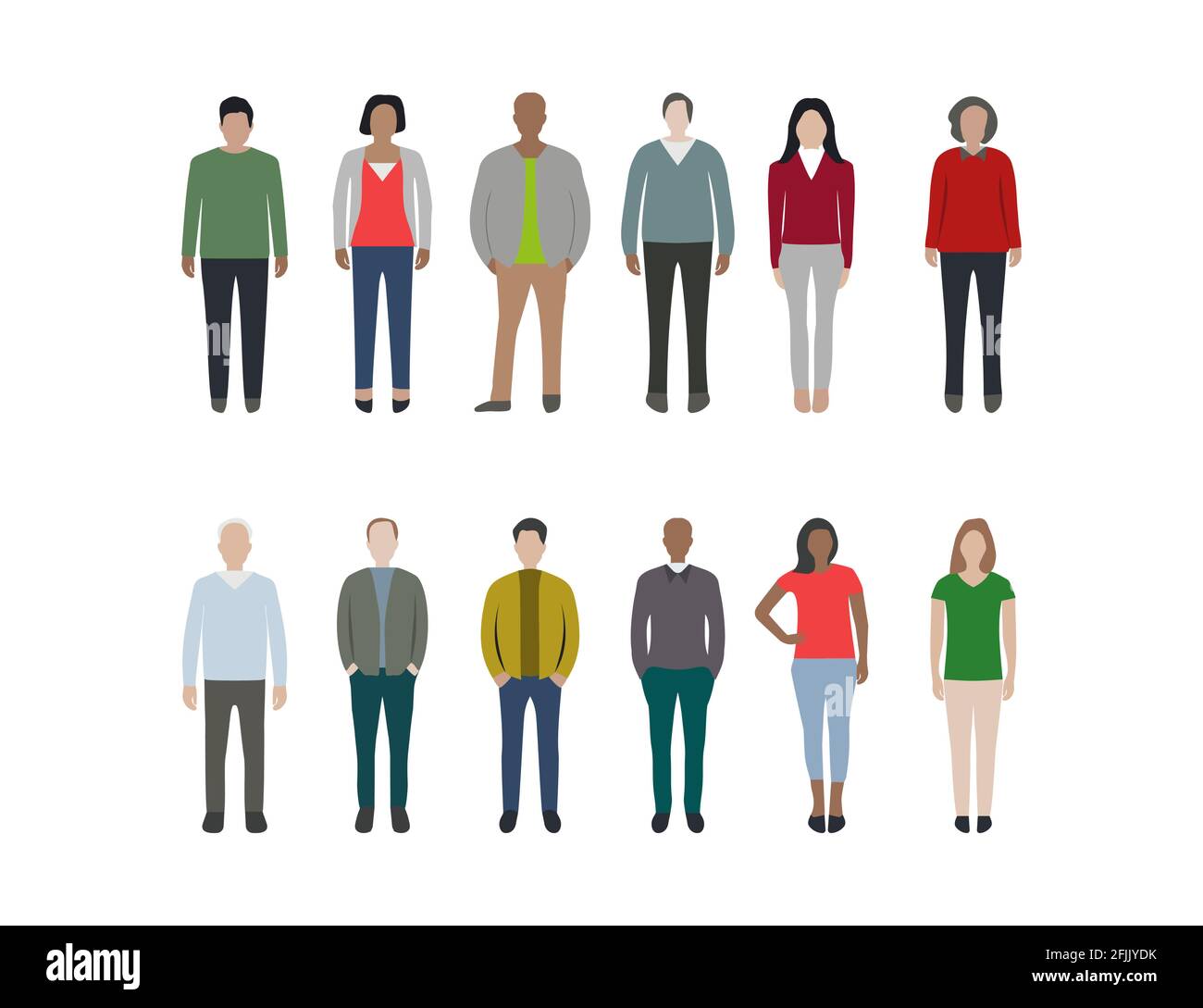 People, person flat icon Vector illustration Stock Vector Image & Art ...