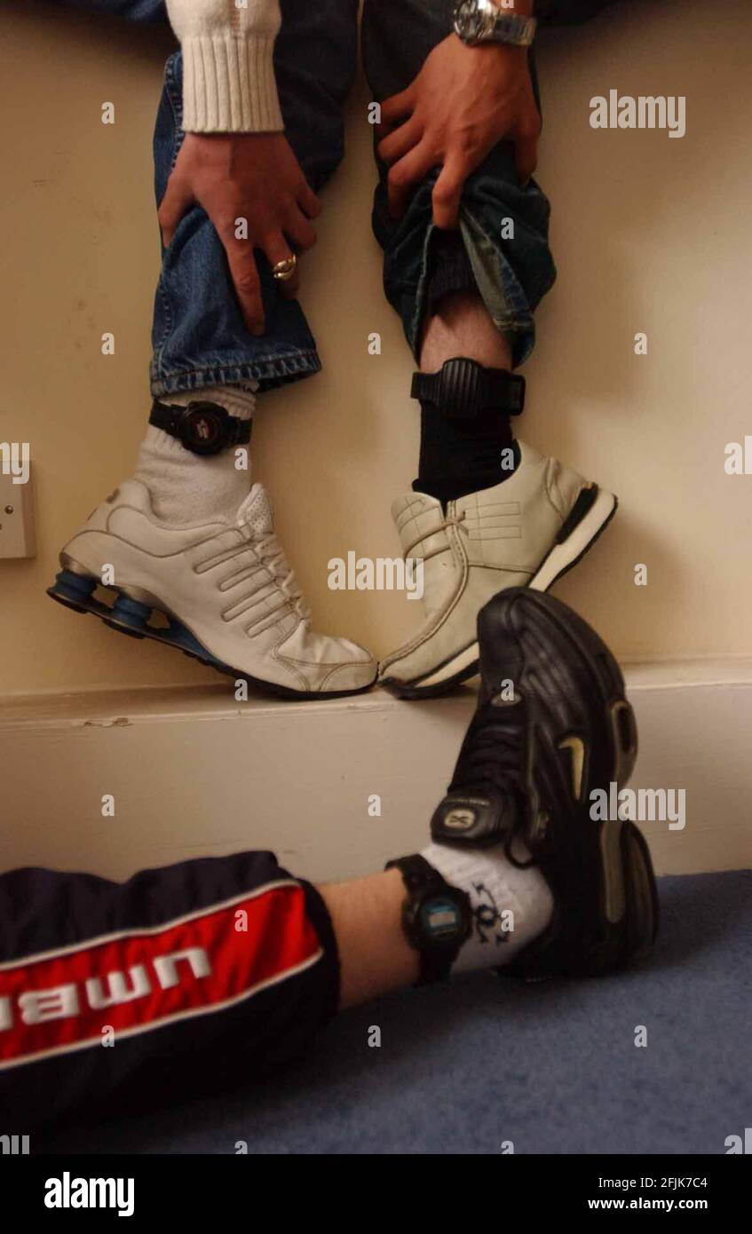 THE TAGS ON THE ANKLES OFCRAIG SMITH,DAVID CHERRINGTON AND DARREN ...