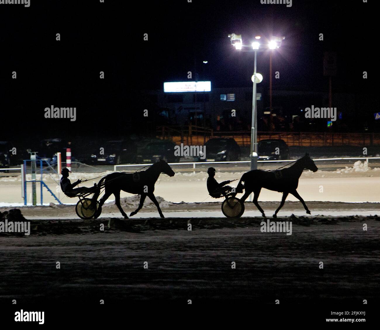 Trotting track hi-res stock photography and images - Alamy