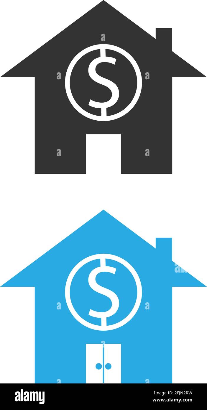 House icon logo simple design template vector illustration Stock Vector ...