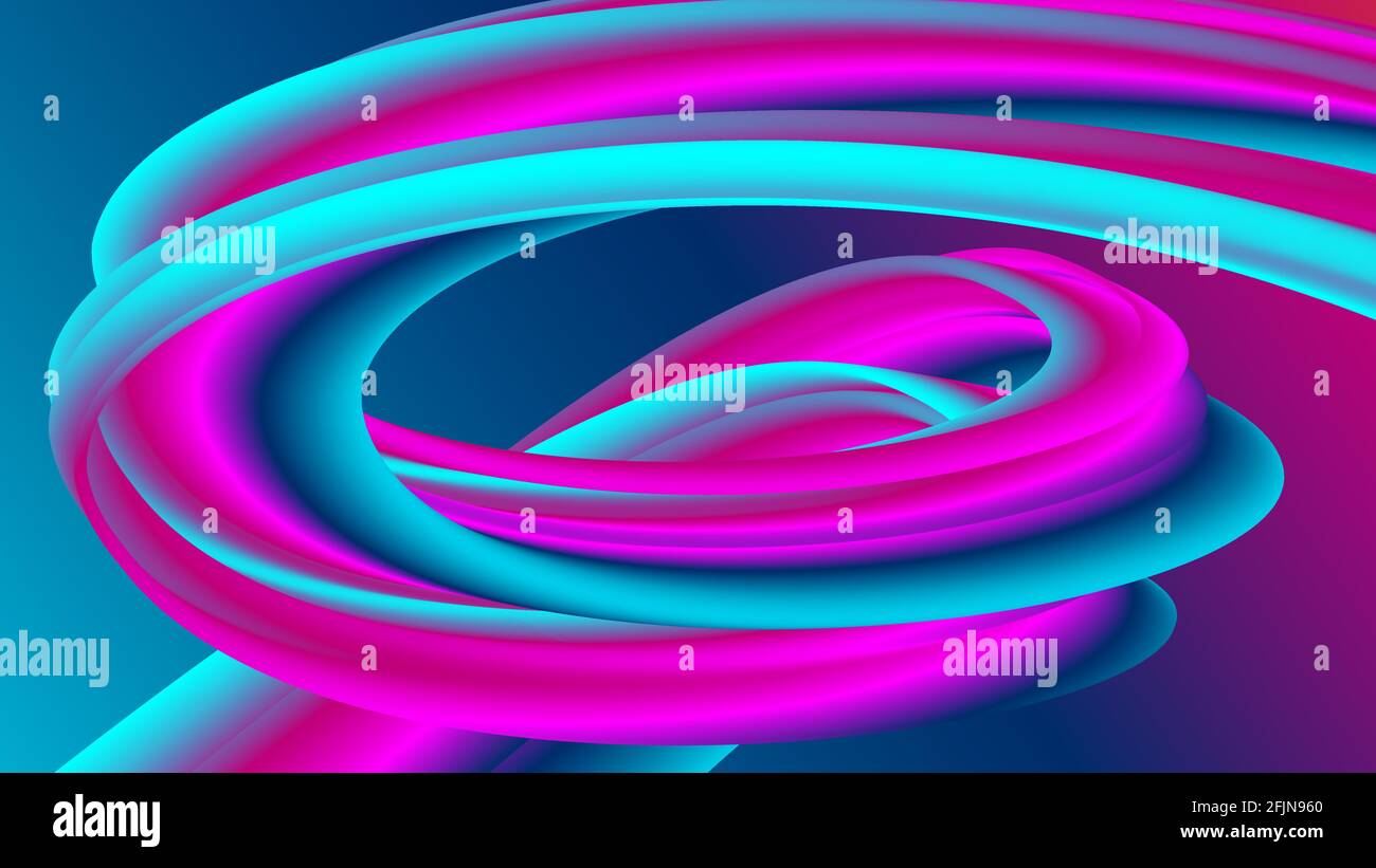 3d Abstract colorful liquid fluid background. Vector illustration Stock ...