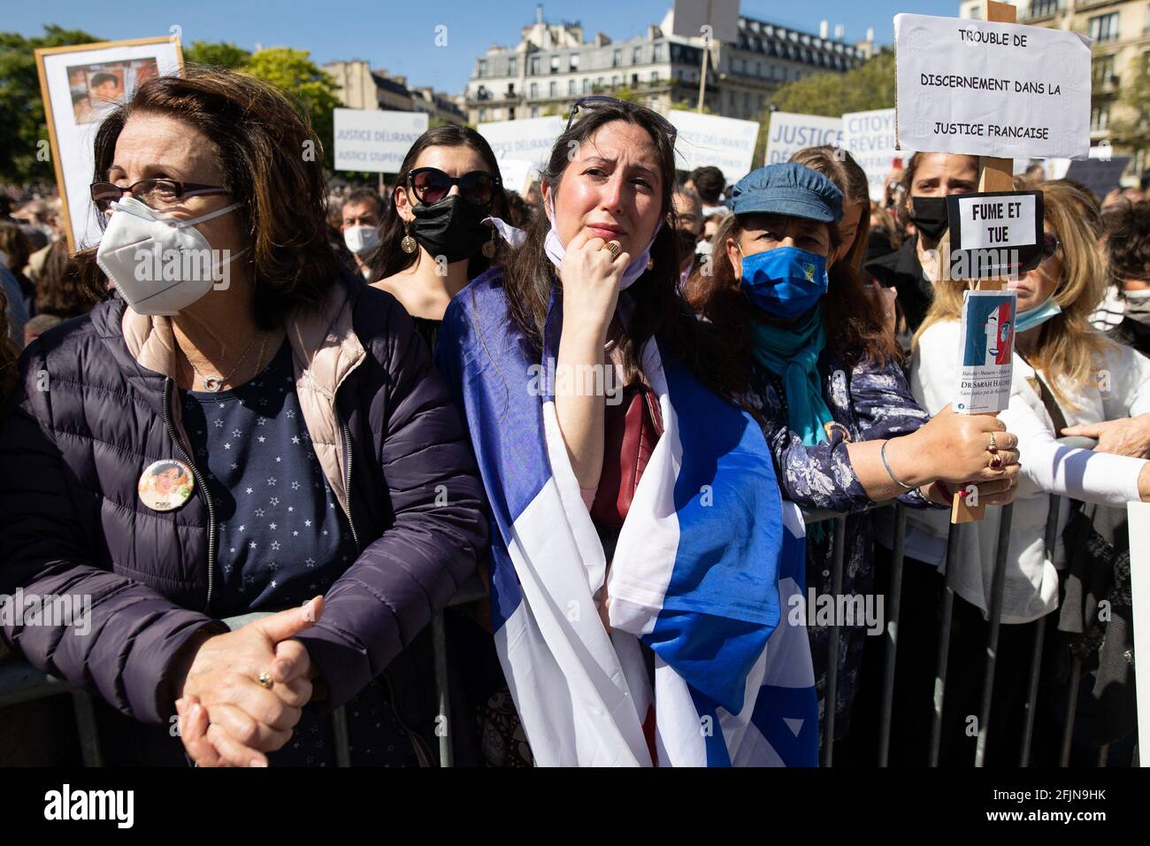 People during a gathering of people to ask justice for late Sarah ...