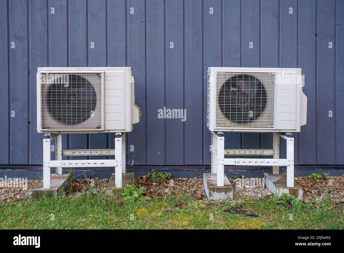 Outside unit of air conditioner. Air Conditioning and Refrigeration ...