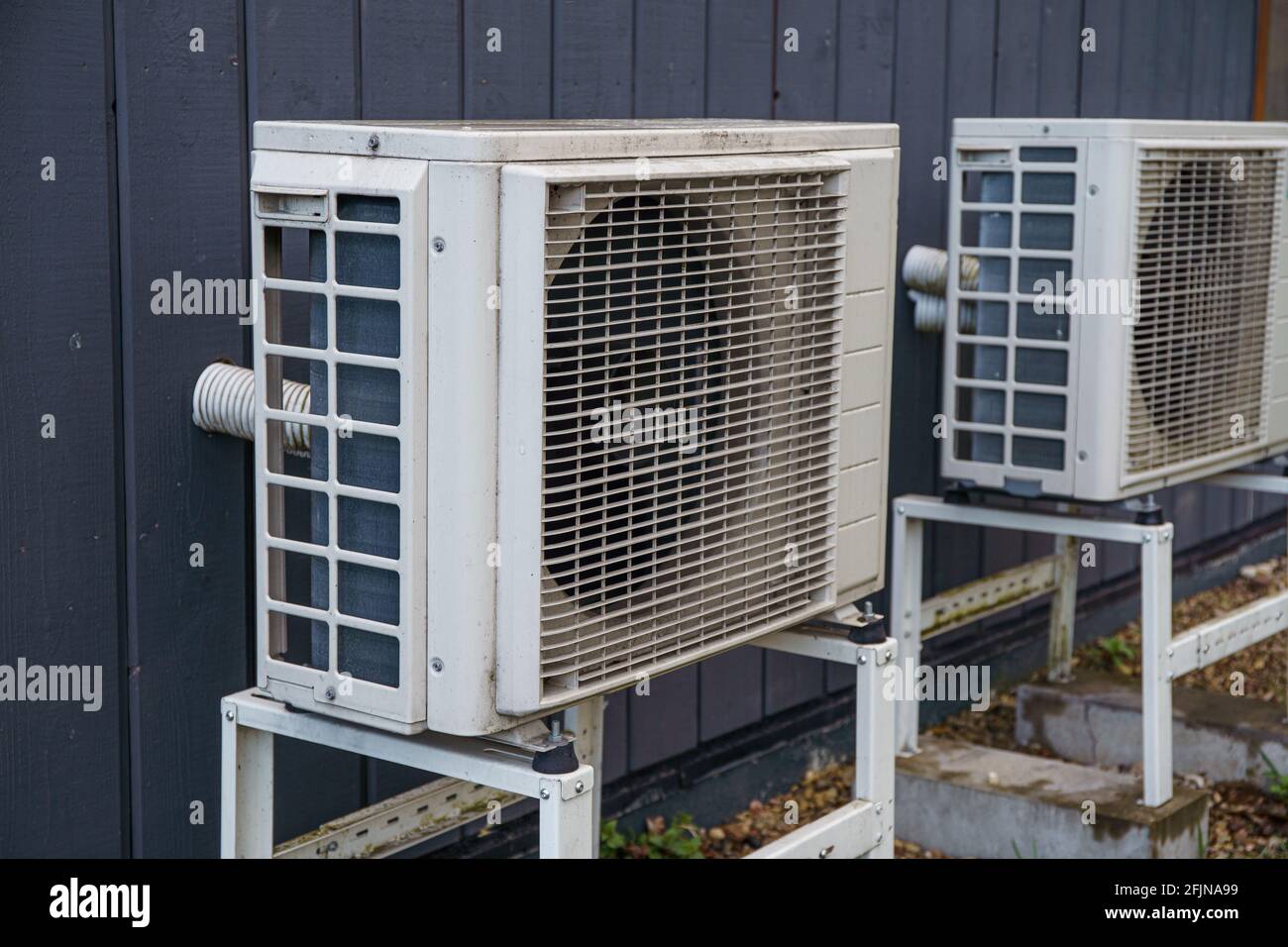 Outside unit of air conditioner. Air Conditioning and Refrigeration ...