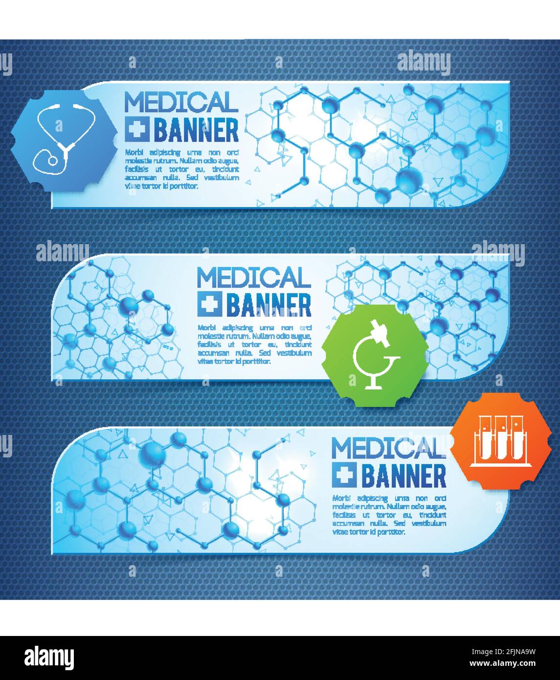 Medical banners set. Design concept. Design concept. Vector ...