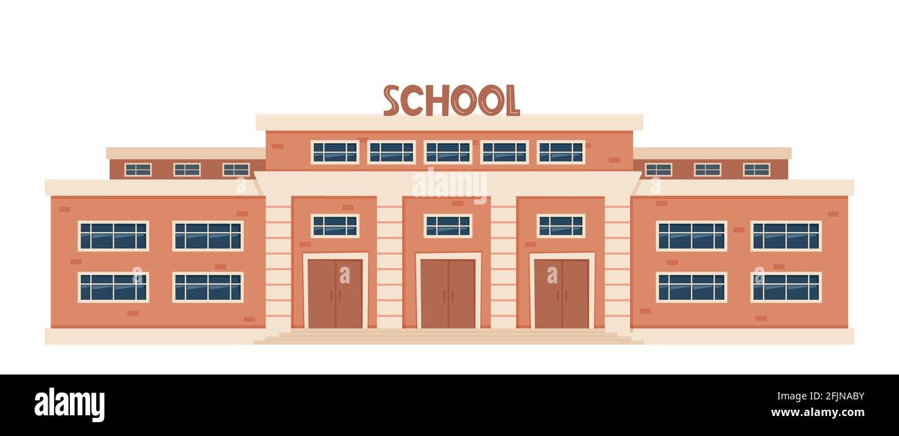 High School Building 2d Design