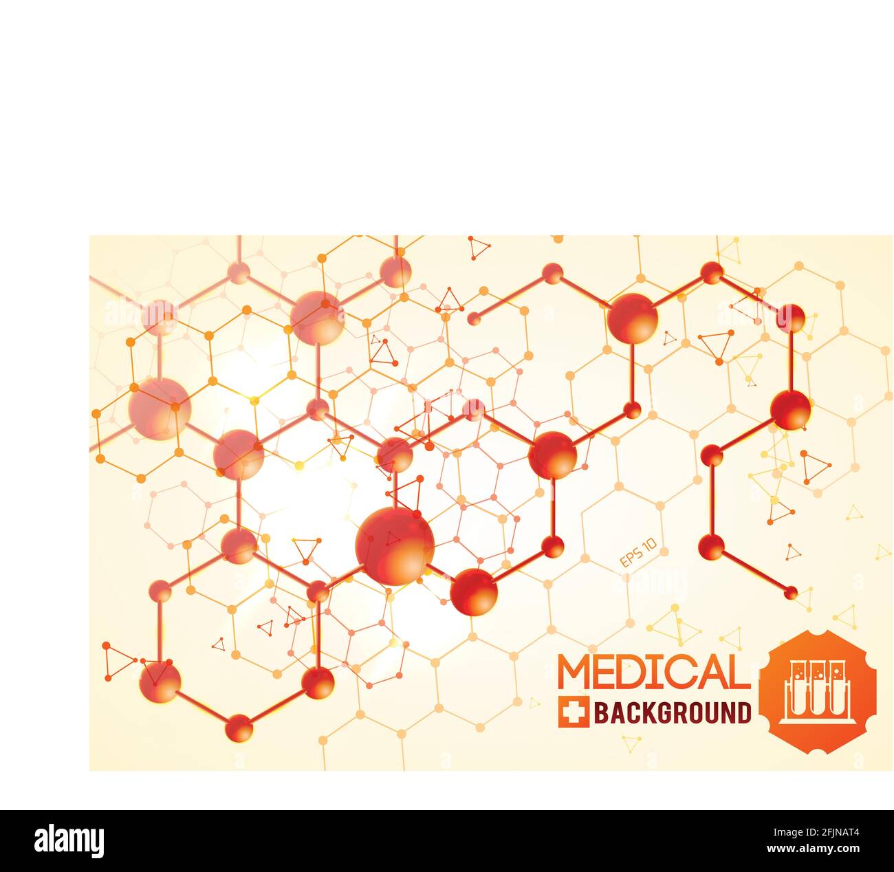 Medical background. Design concept. Vector Illustration, eps 10 ...