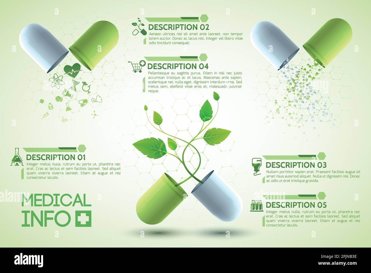 Medical background. Design concept. Vector Illustration, eps 10 ...