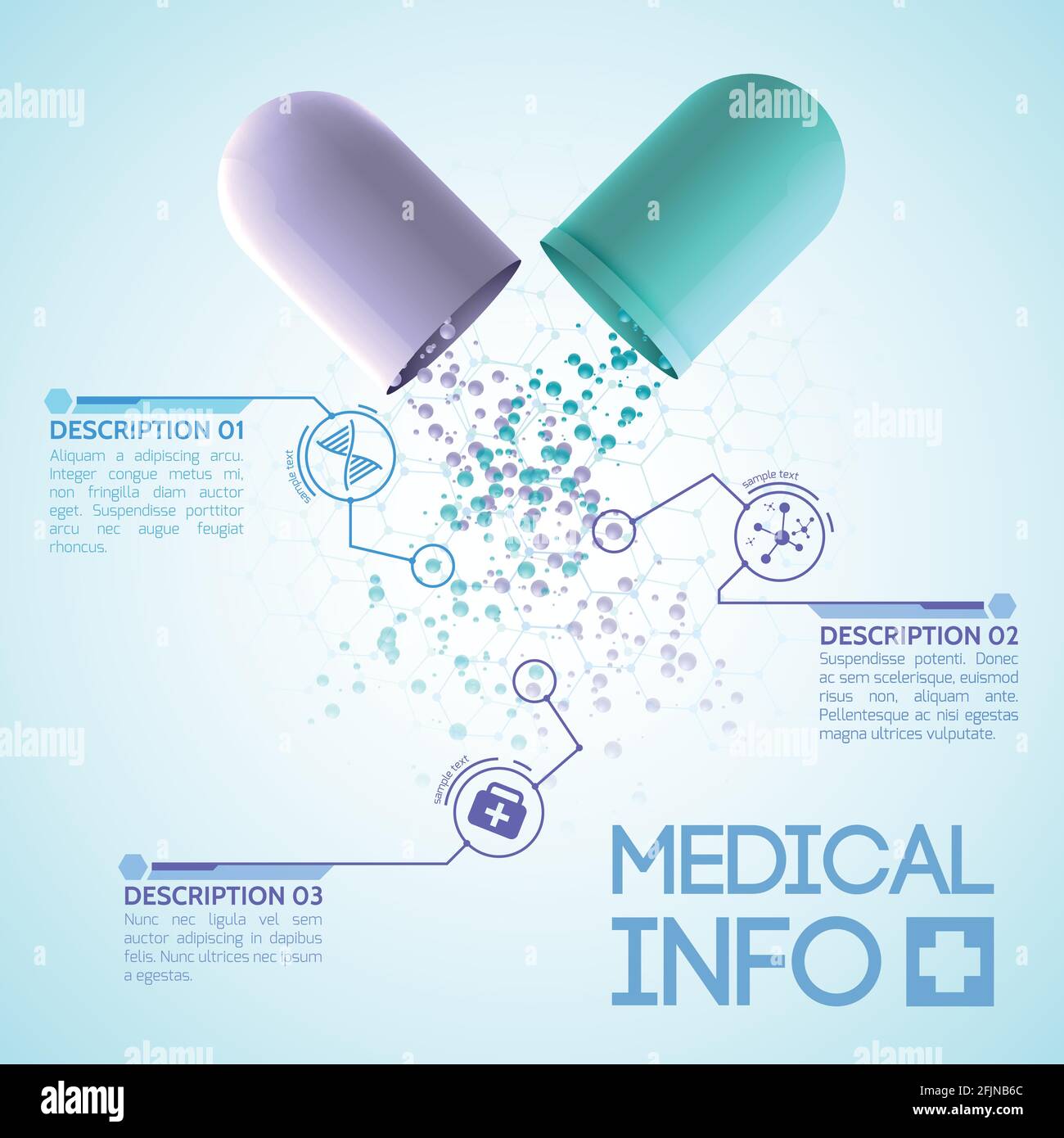 Medical background. Design concept. Vector Illustration, eps 10 ...