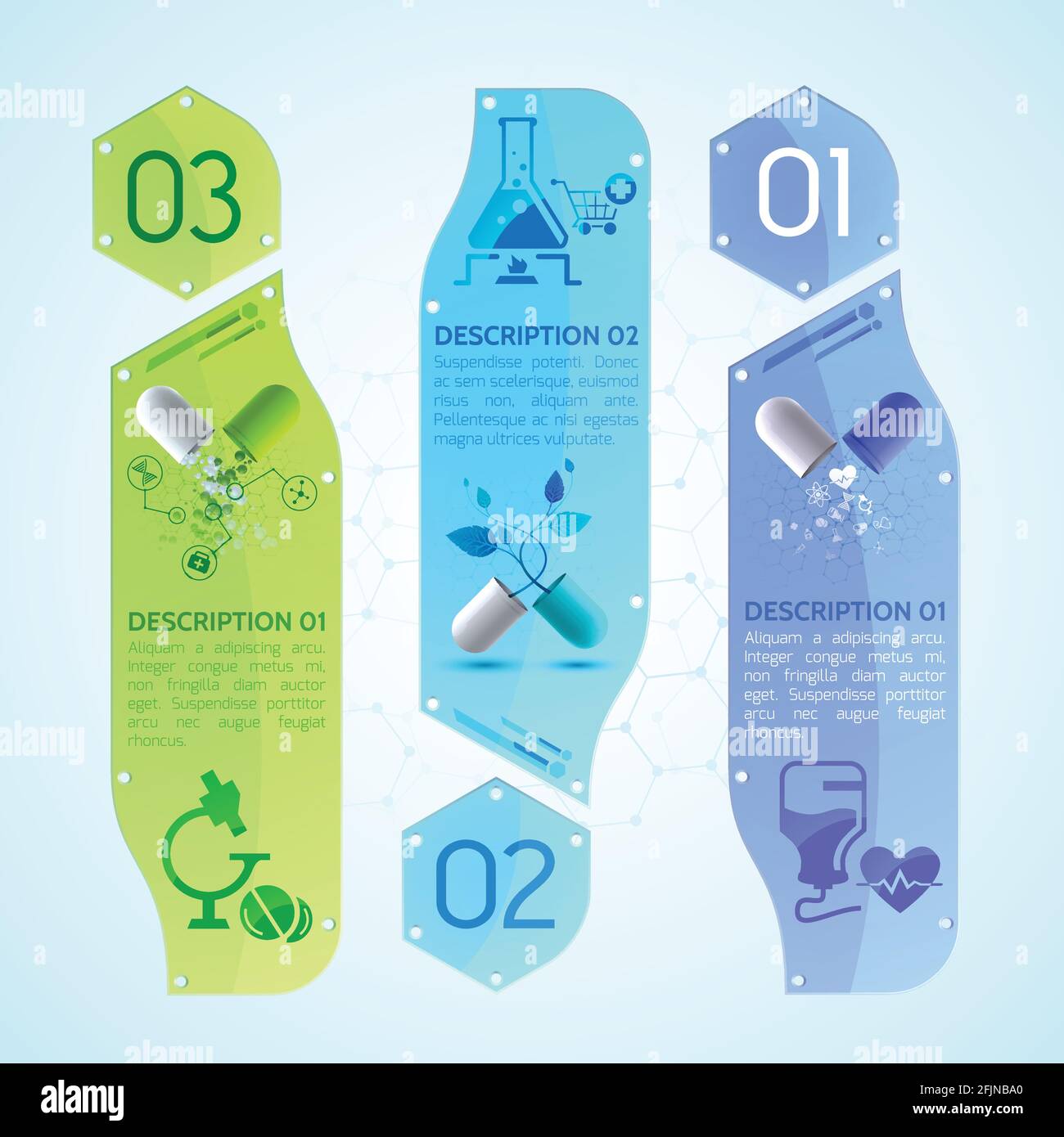 Medical banners set. Design concept. Design concept. Vector ...