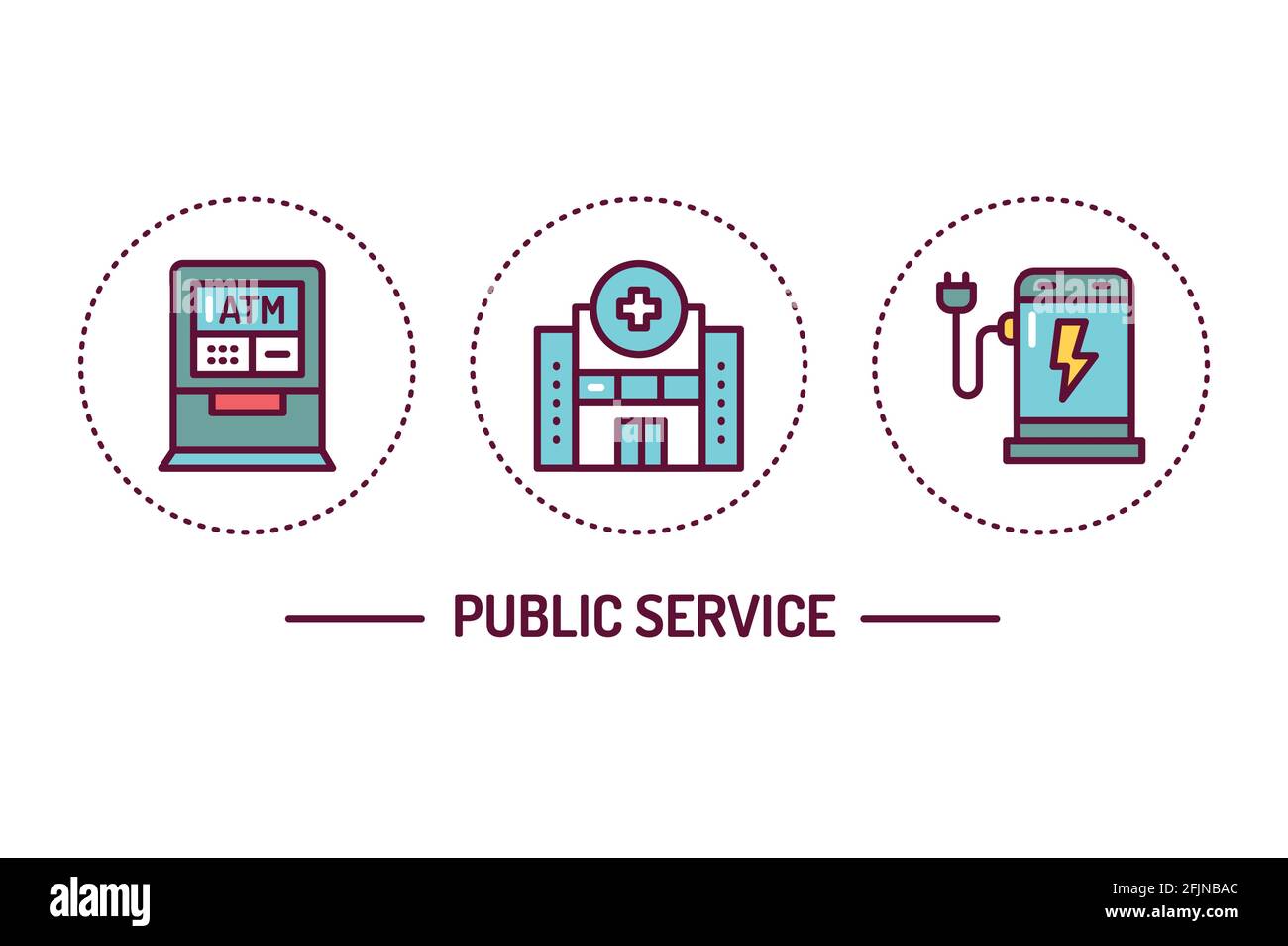 Signage system Stock Vector Images - Alamy