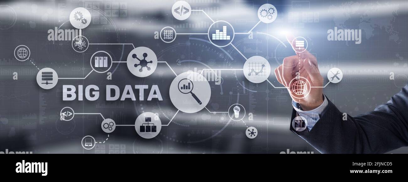 Big data and business intelligence analytics concept Stock Photo - Alamy
