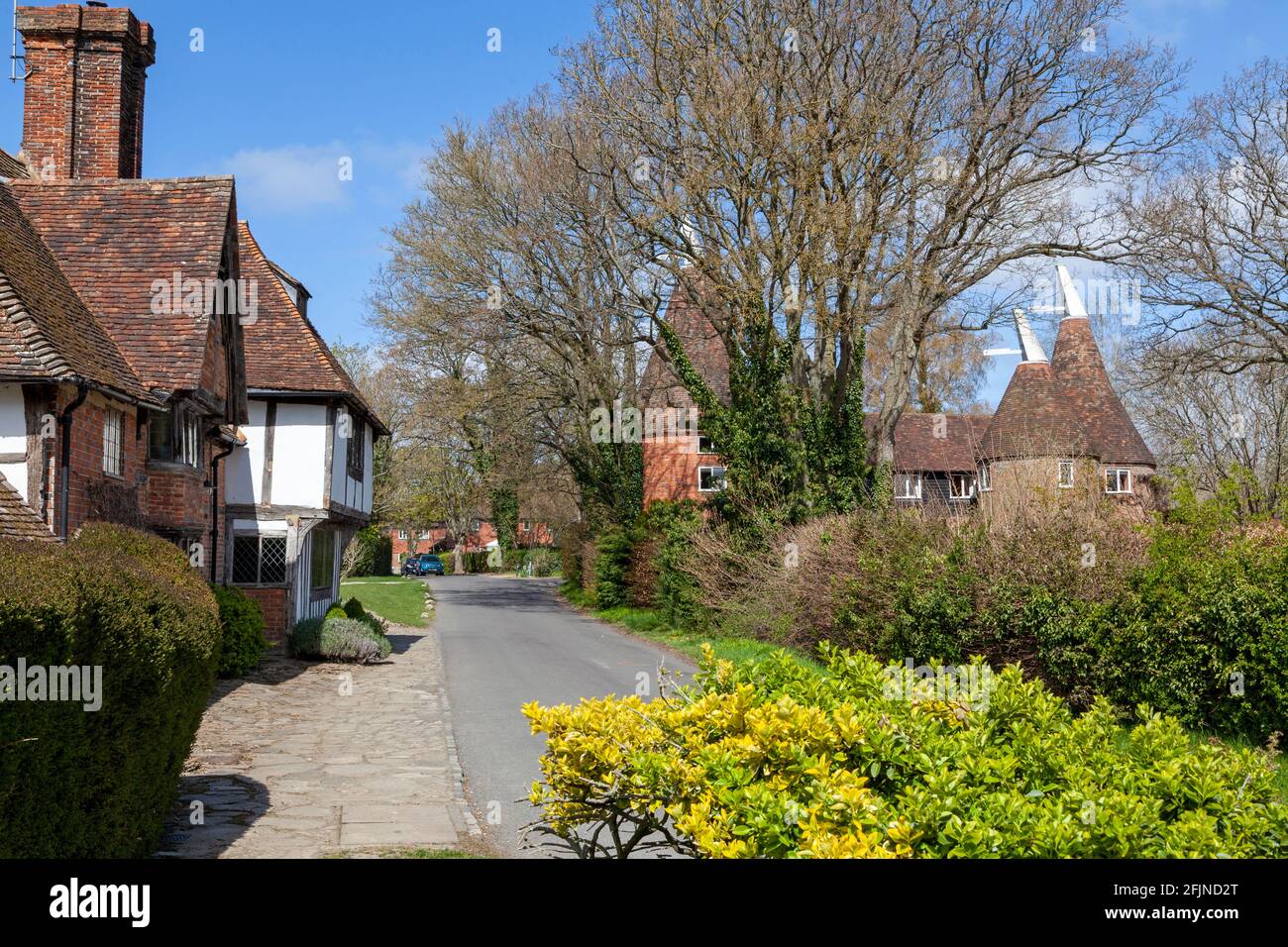 Smarden Village Kent England Uk High Resolution Stock Photography and ...