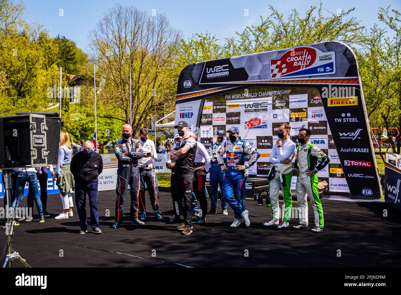 Todt Jean (fra) FIA President, Latvala Jari-Matti, Toyota Gazoo Racing ...