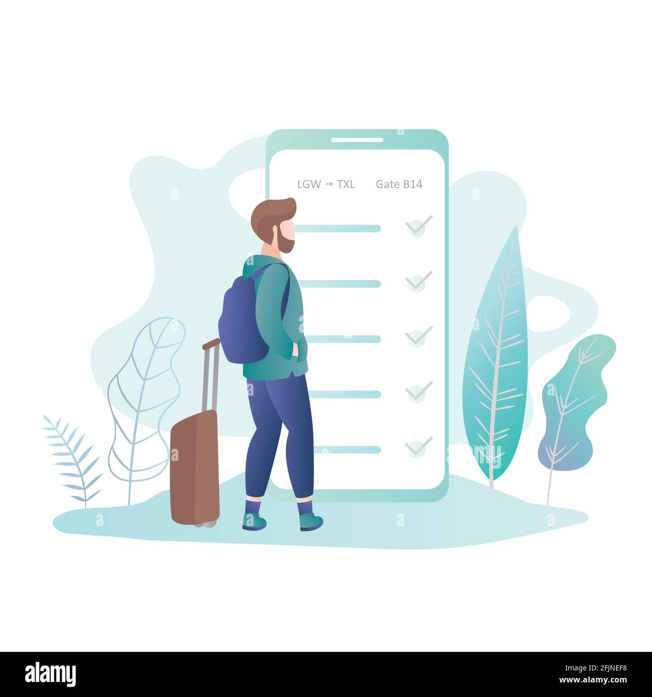 Check in screen airport Cut Out Stock Images & Pictures - Alamy