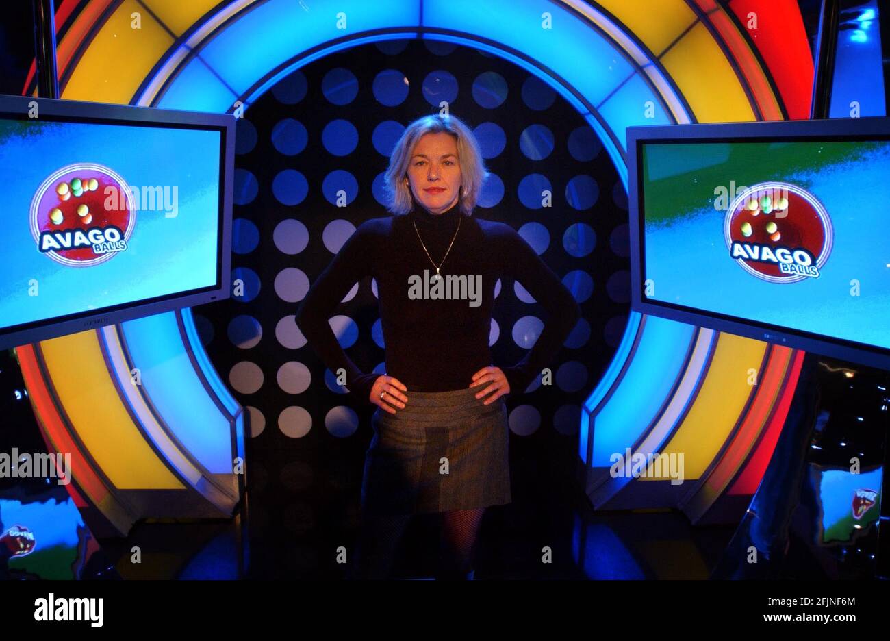 DEBBIE MASON AT AVAGO TV.12/12/03 PILSTON Stock Photo - Alamy