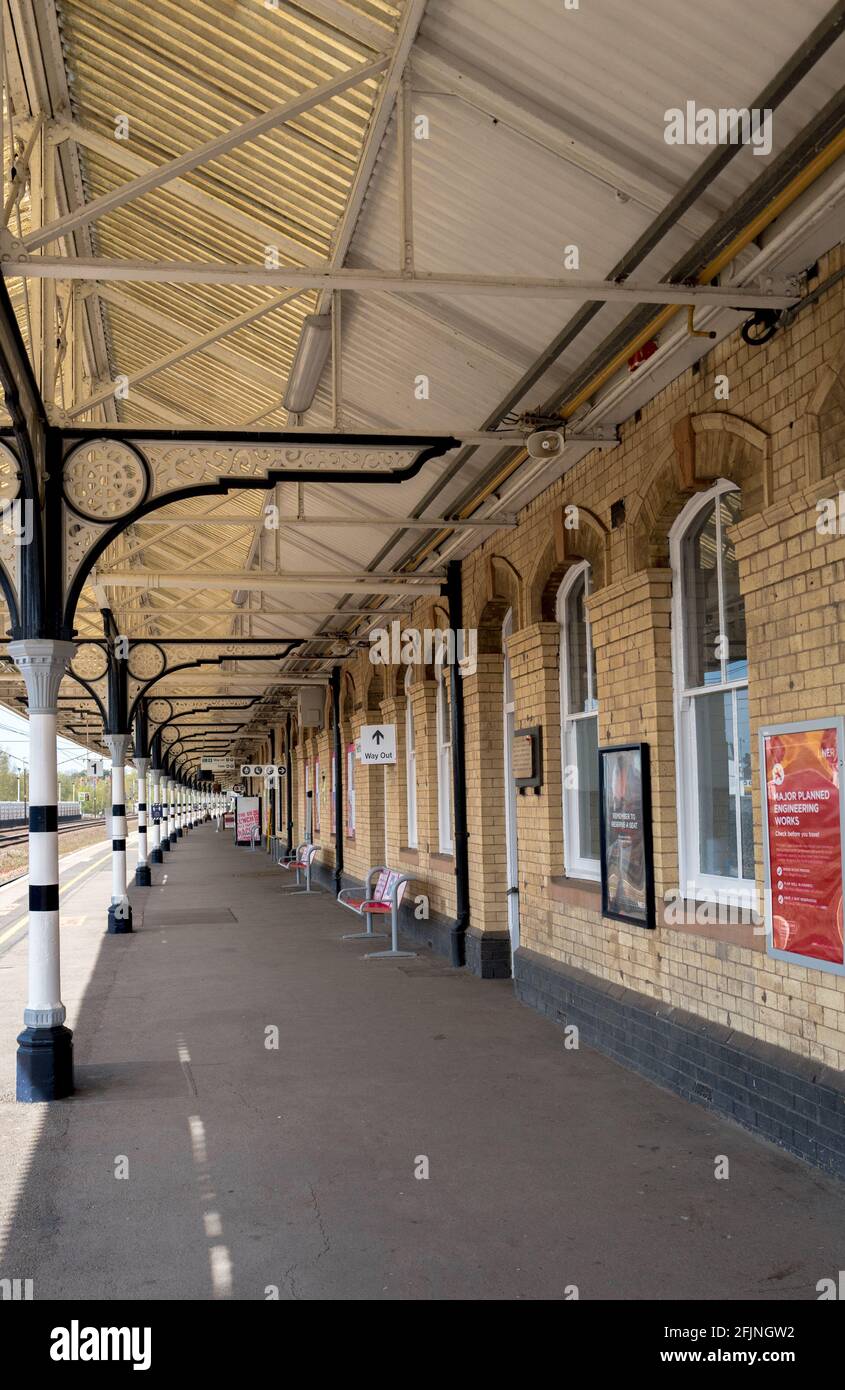 Retford station a Grade II listed building in Nottinghamshire, England ...
