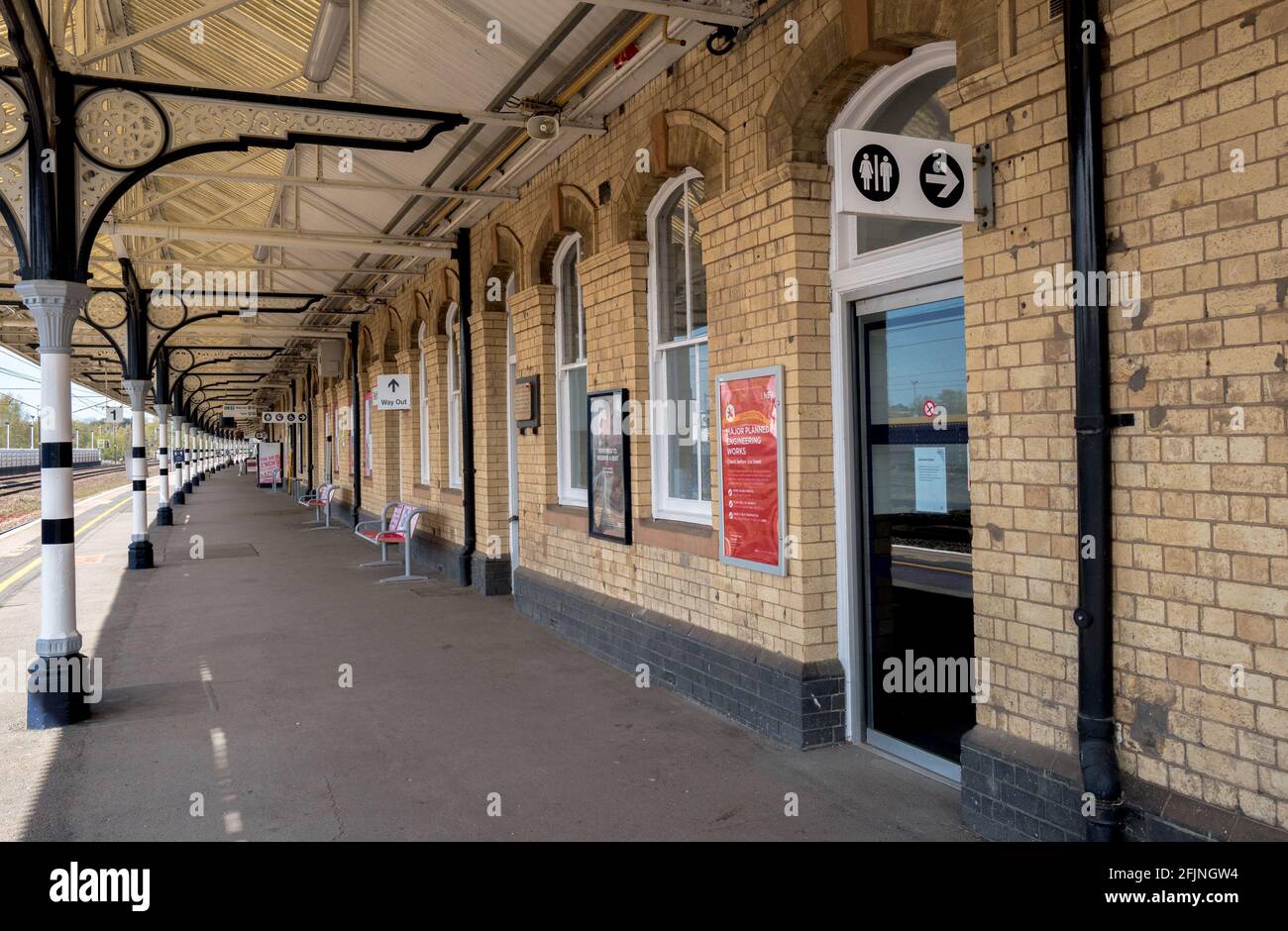 Retford station a Grade II listed building in Nottinghamshire, England ...