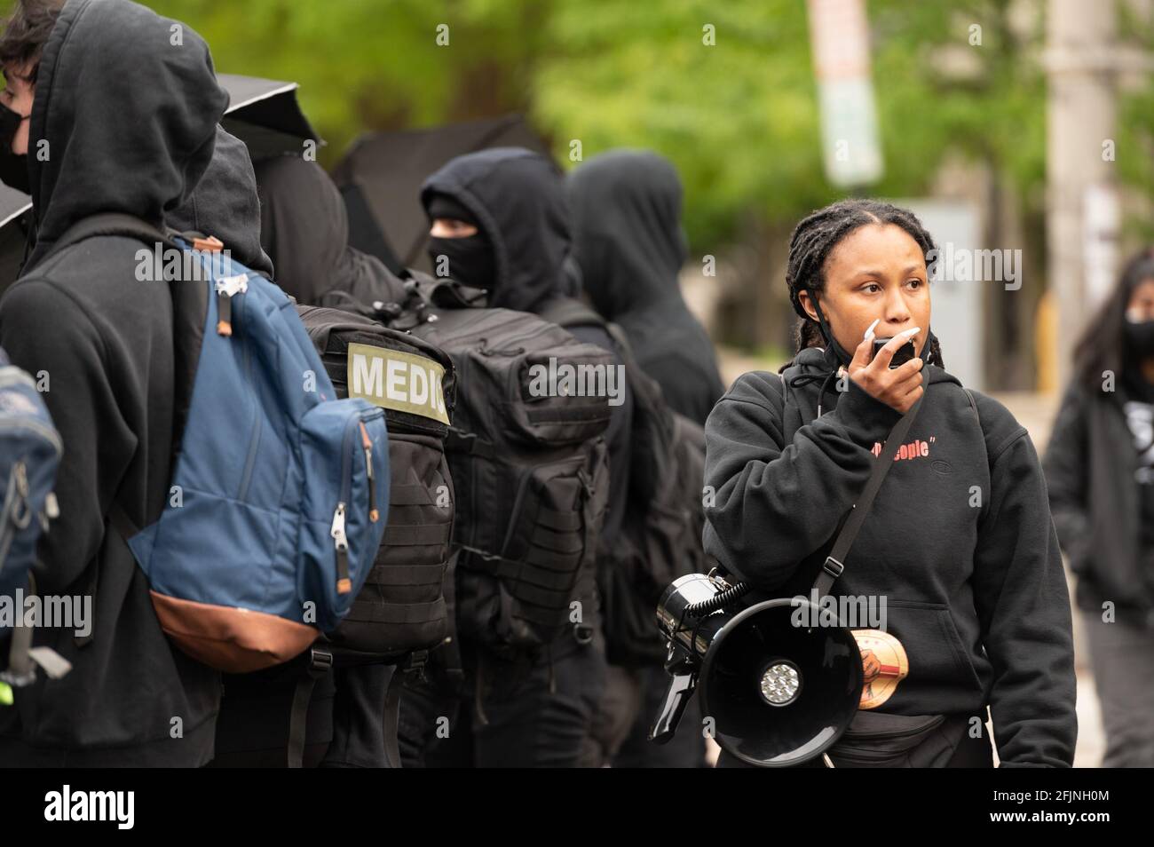 April 23, Washington, D.C. Activists with Freedom Fighters DC rally on ...