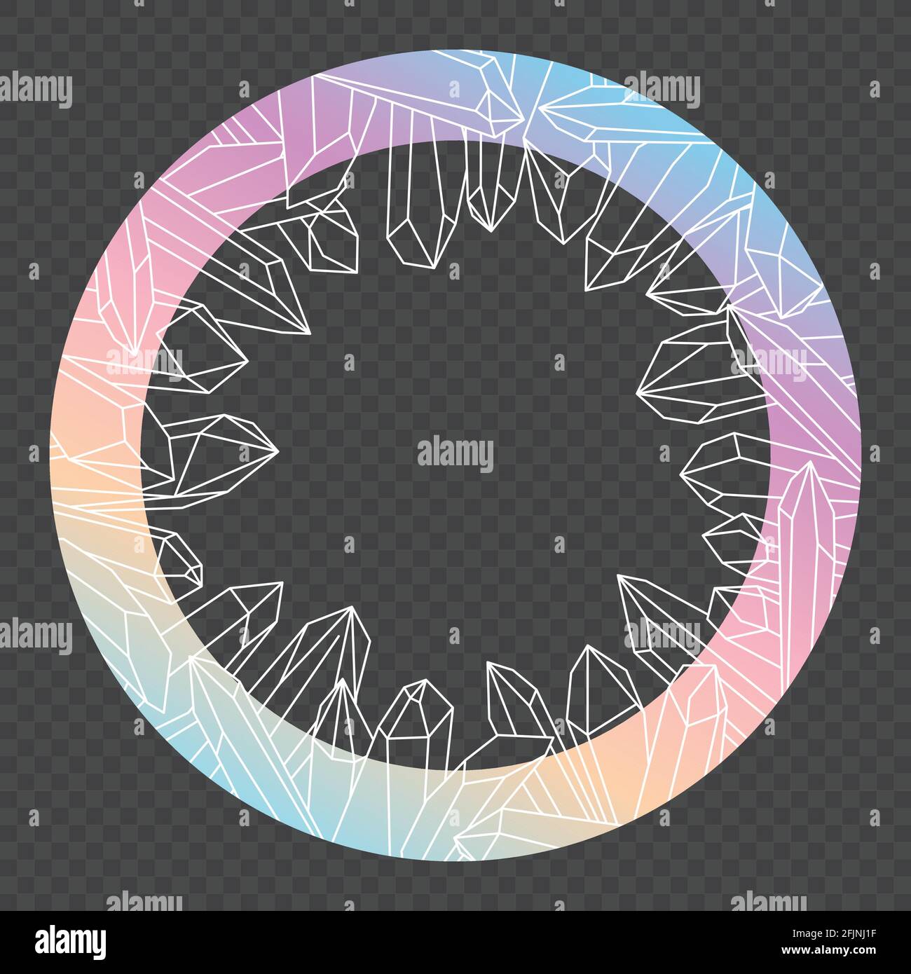 Chakra crystals Stock Vector Images - Alamy