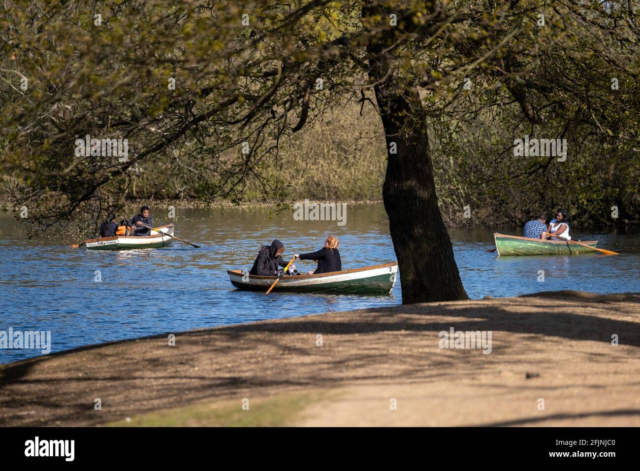 Hollow Ponds, Laytonstone, London, United Kingdom Stock Photo - Alamy