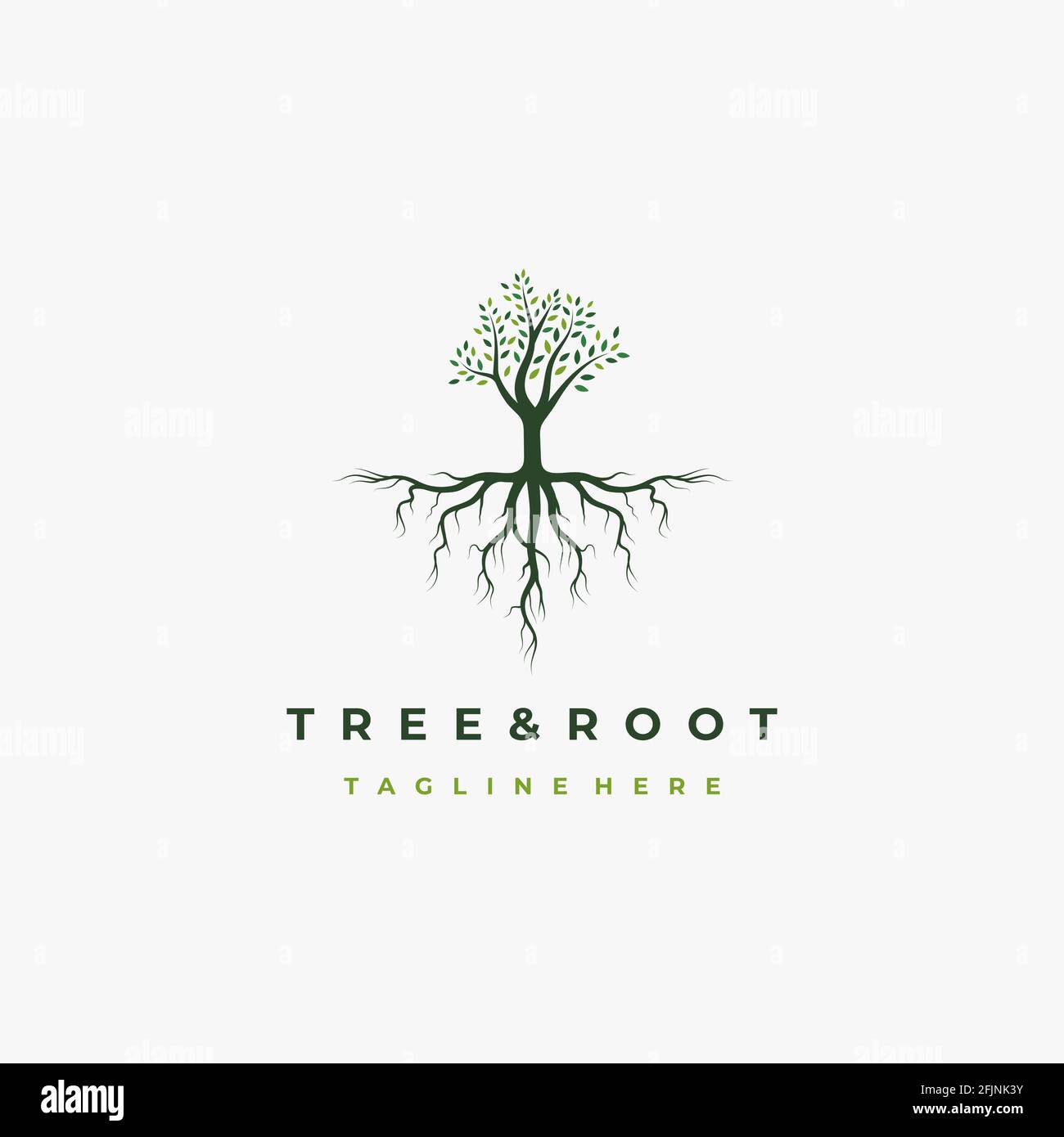 Tree And Roots Logo
