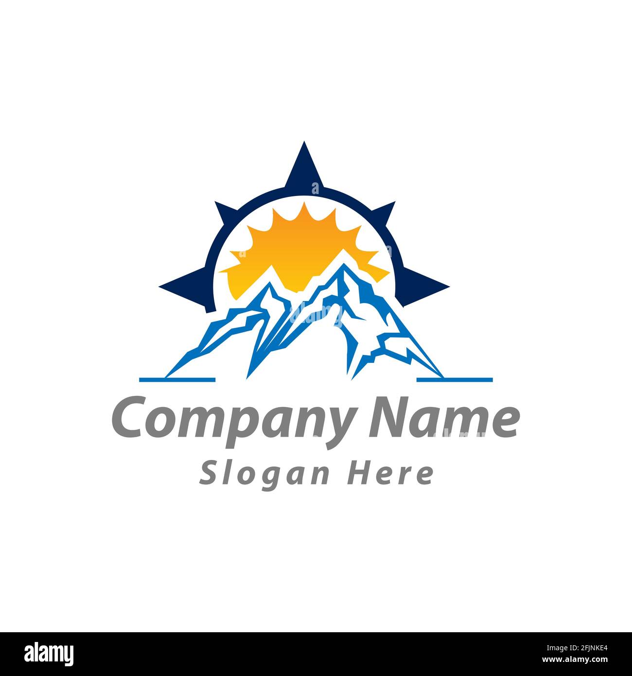 Map of mountain view Stock Vector Images - Alamy