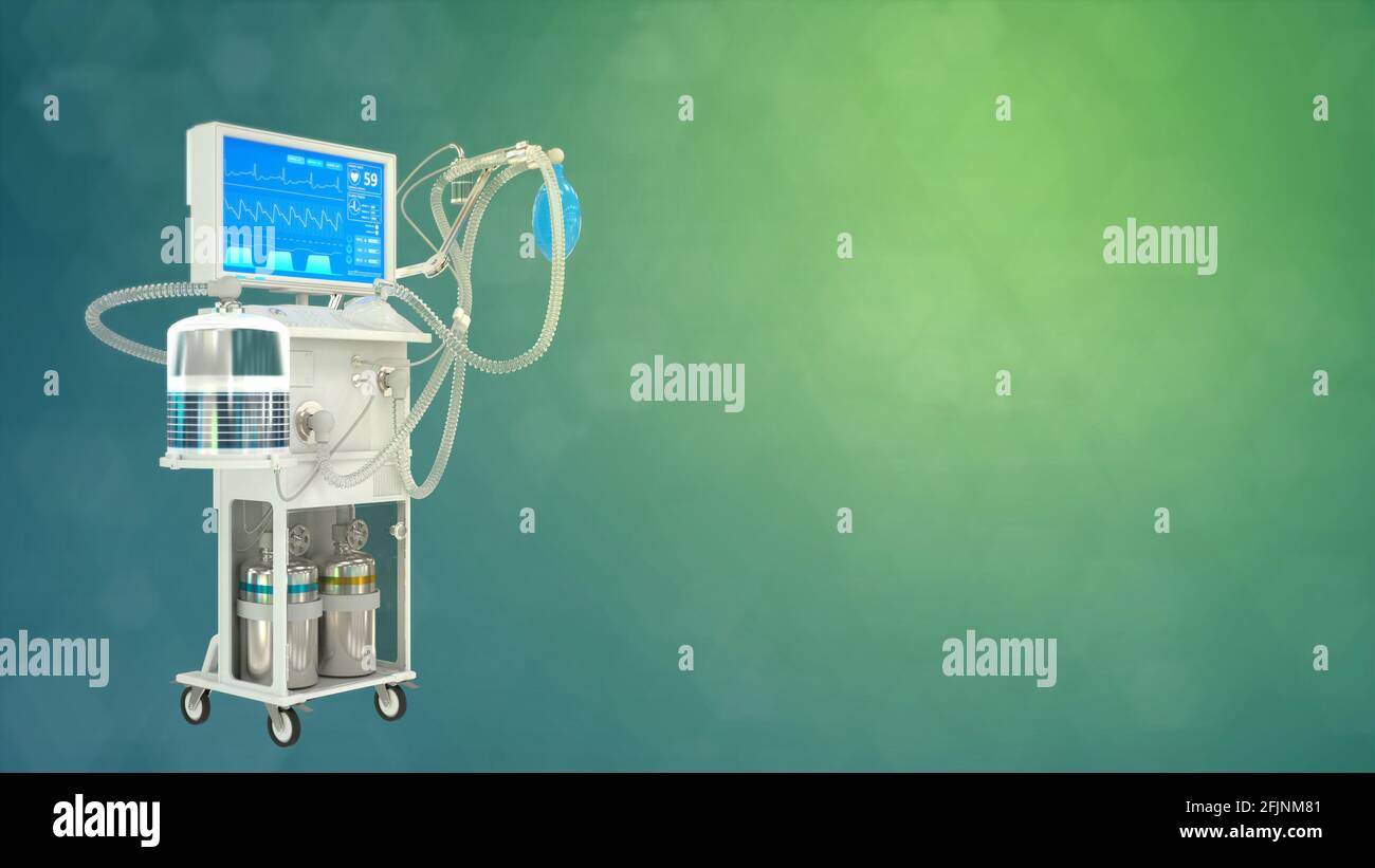 Ventilator Machine Screen