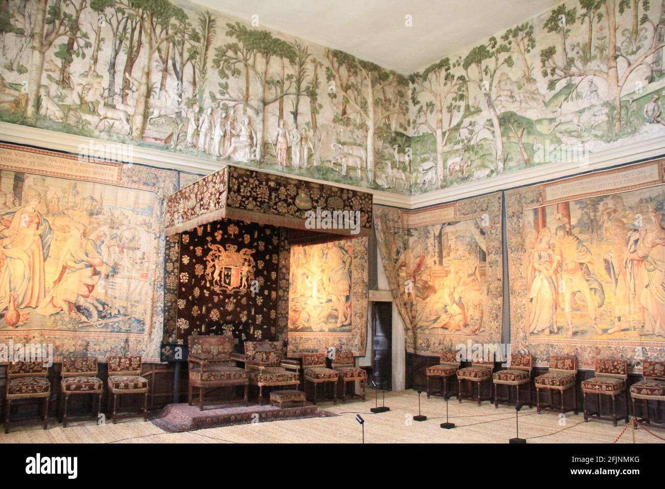 Hardwick hall interior hi-res stock photography and images - Alamy