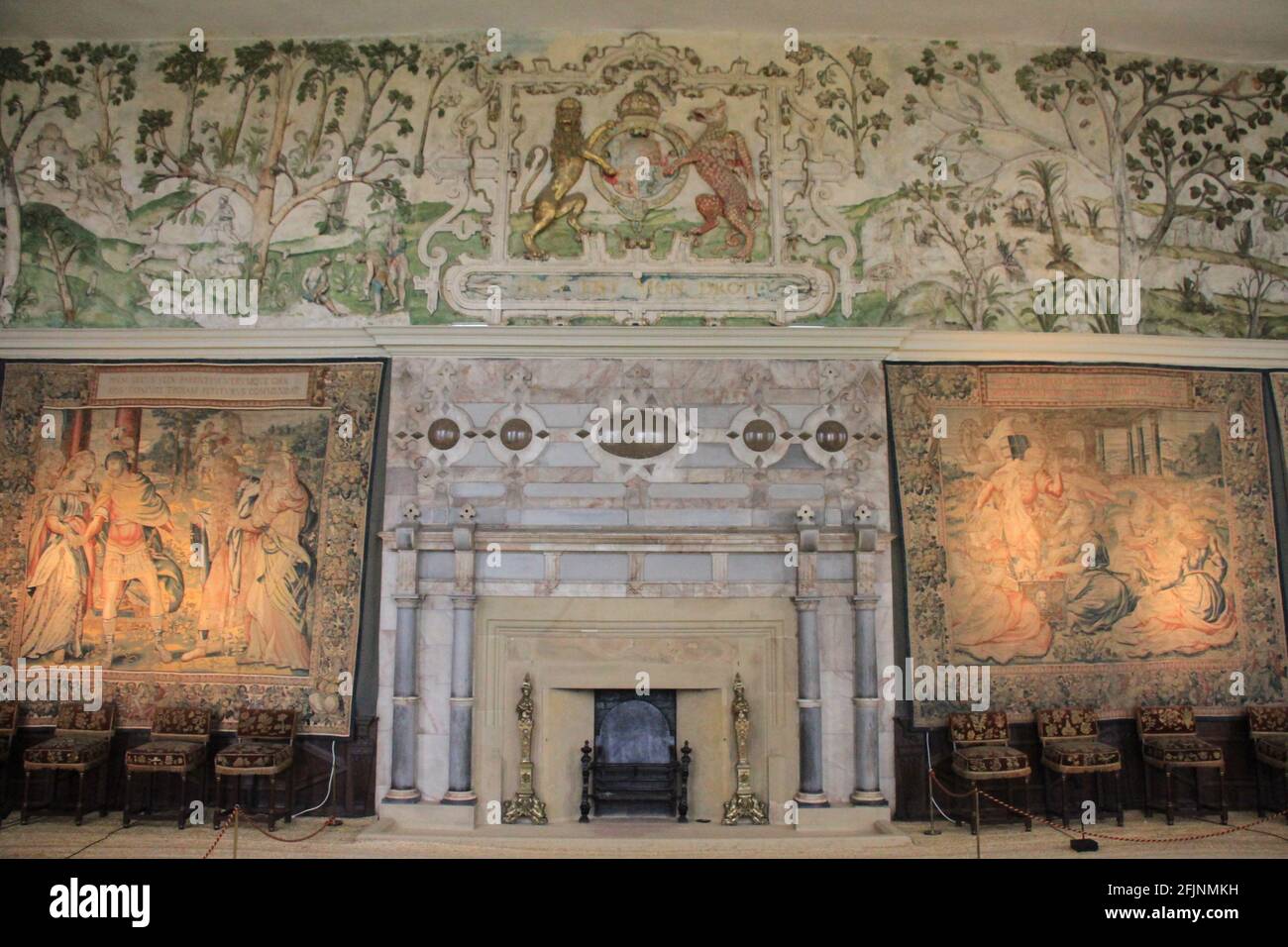 Hardwick hall interior hi-res stock photography and images - Alamy