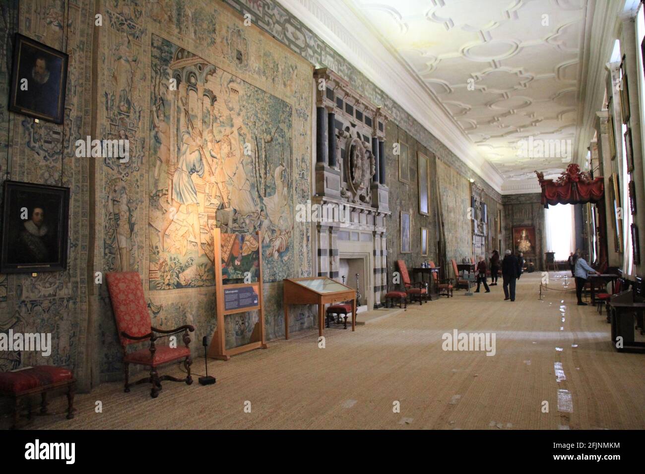 Hardwick hall interior hi-res stock photography and images - Alamy