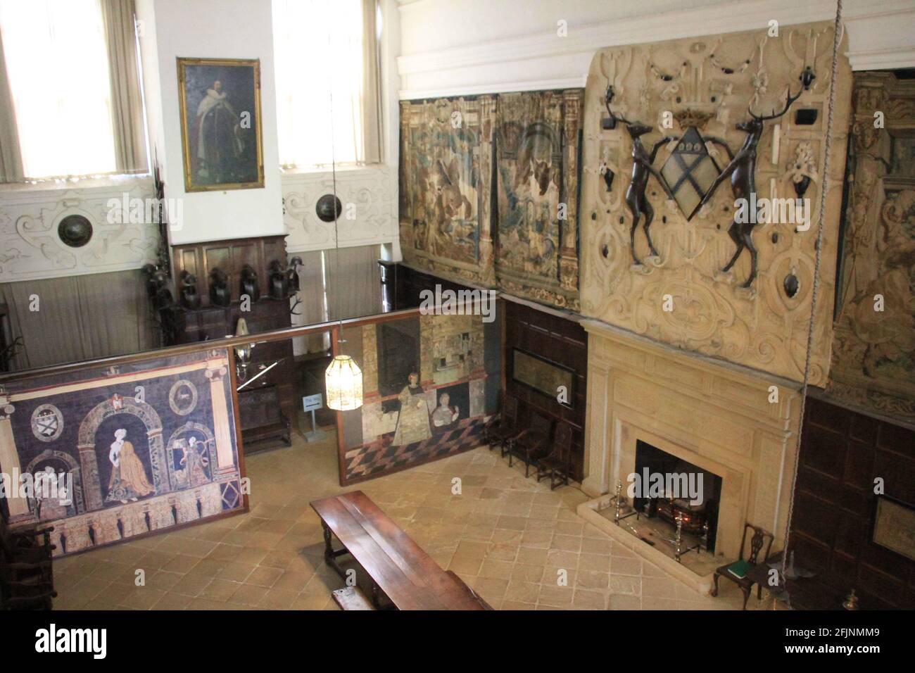 Hardwick hall interior hi-res stock photography and images - Alamy