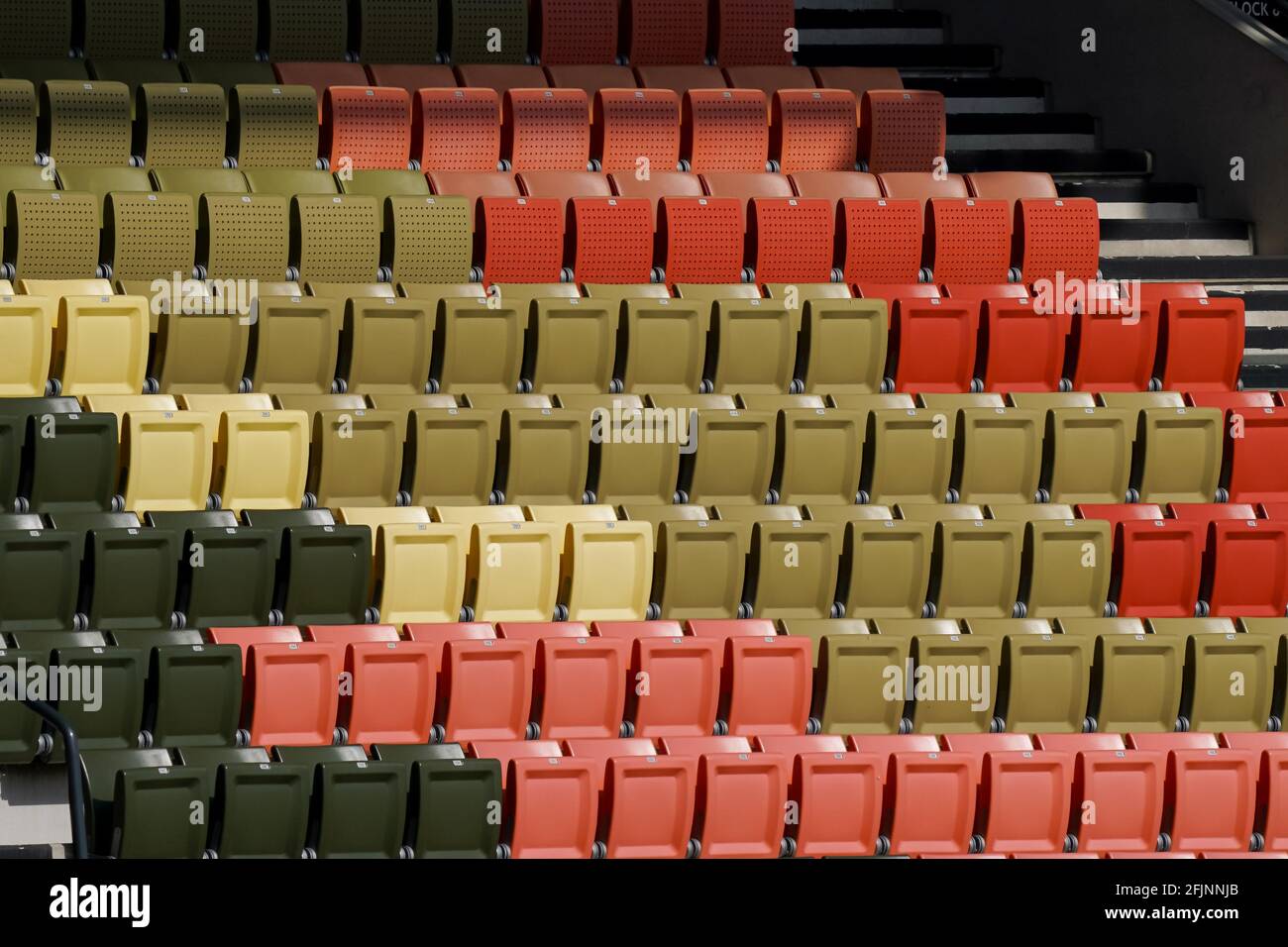 Ground View of the StoneX Stadium empty seats Stock Photo - Alamy
