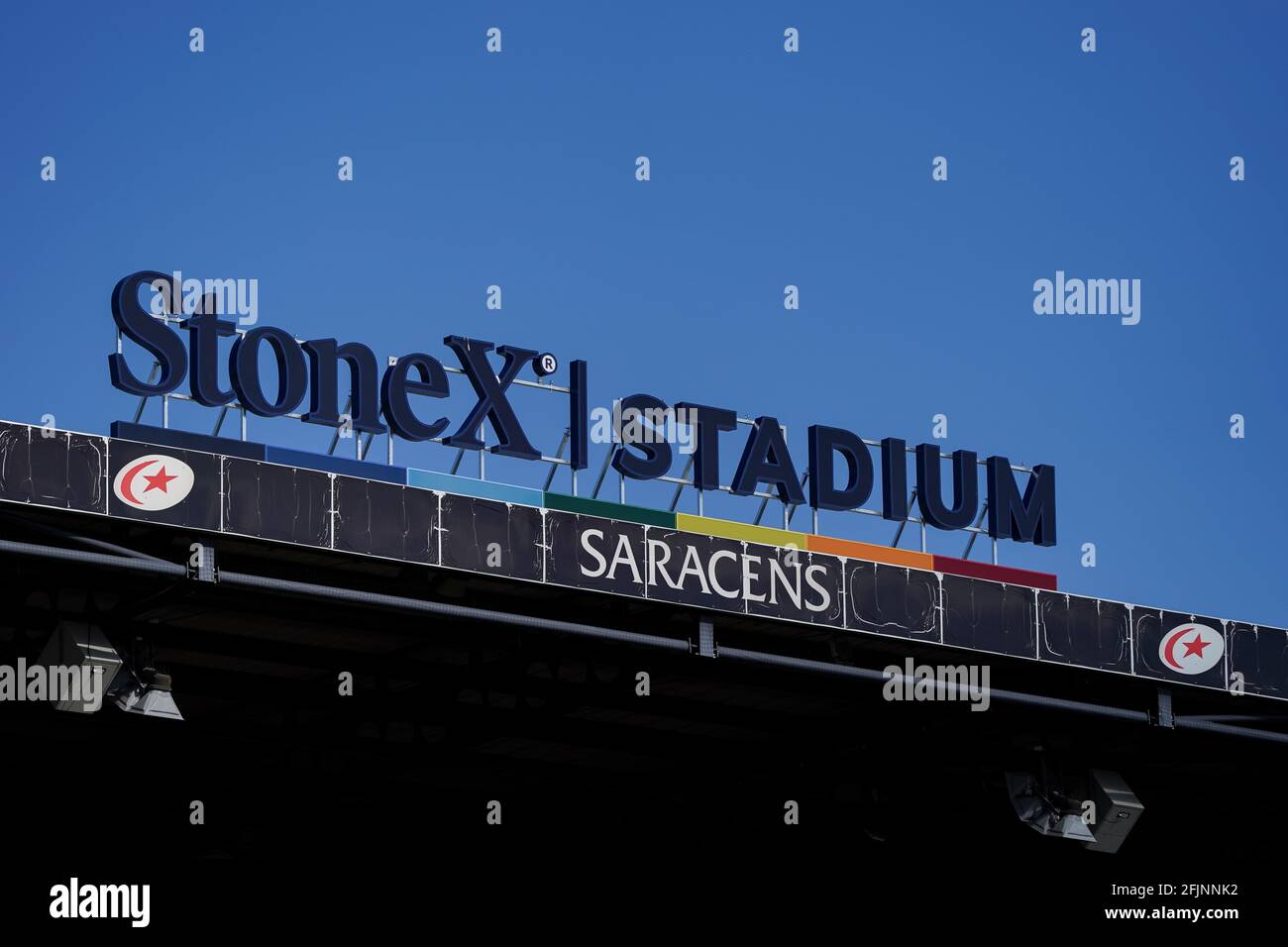 Ground View of the StoneX Stadium Stock Photo - Alamy