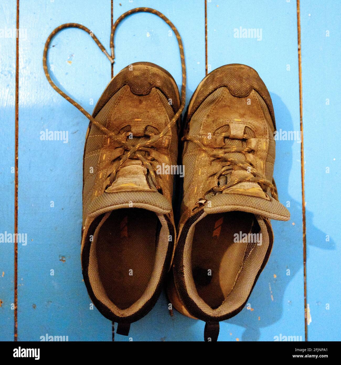 Old sneaker shoes hi-res stock photography and images - Alamy