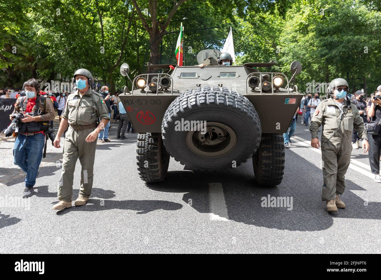 Lisbon, Portugal. Lisbon, Portugal. 25th Apr, 2021. April 25, 2021 ...