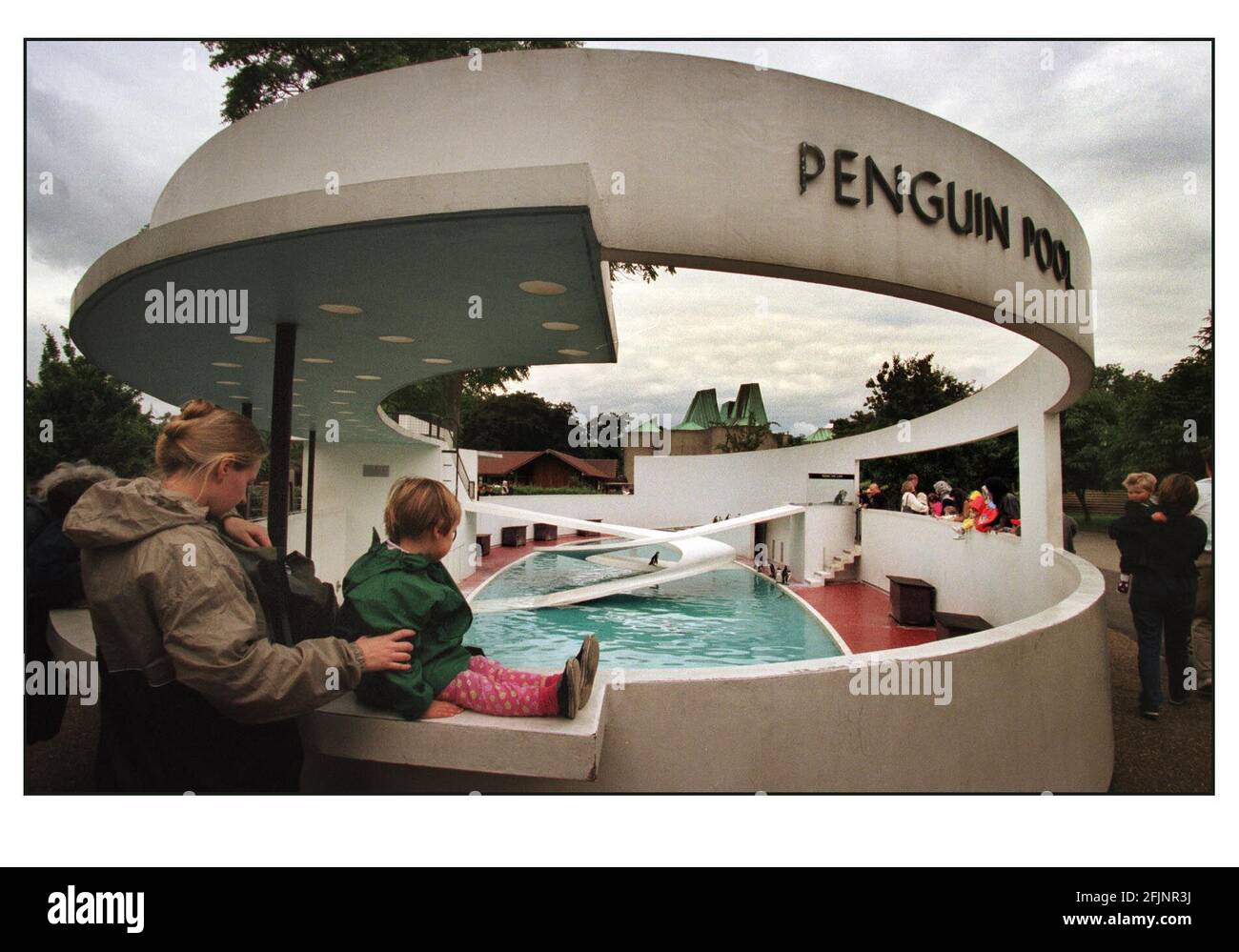 London Zoo Regents Park The Penguin House, a listed building. July 2000 ...