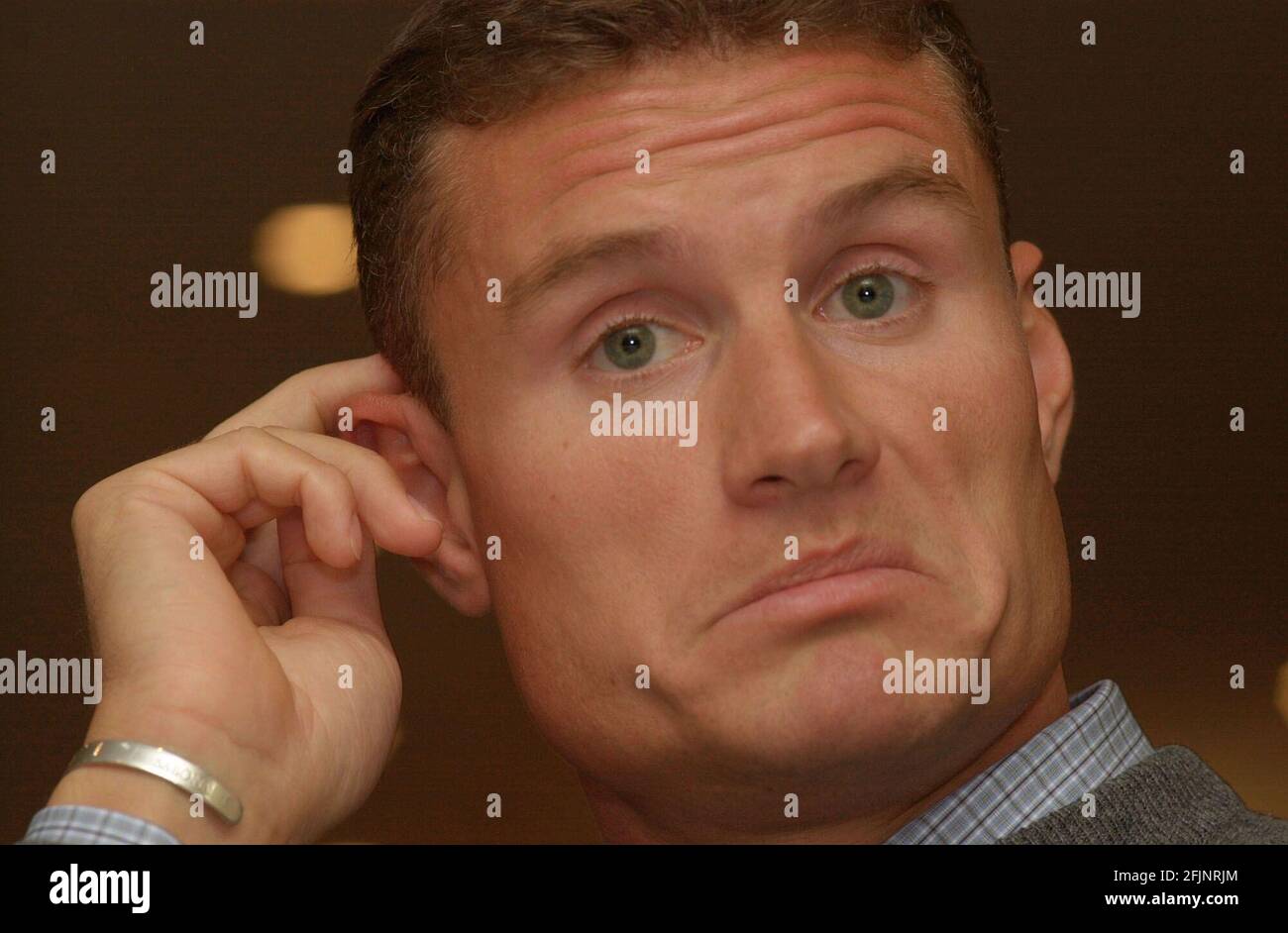 DAVID COULTARD 24/11/2000. PICTURE DAVID ASHDOWN Stock Photo - Alamy