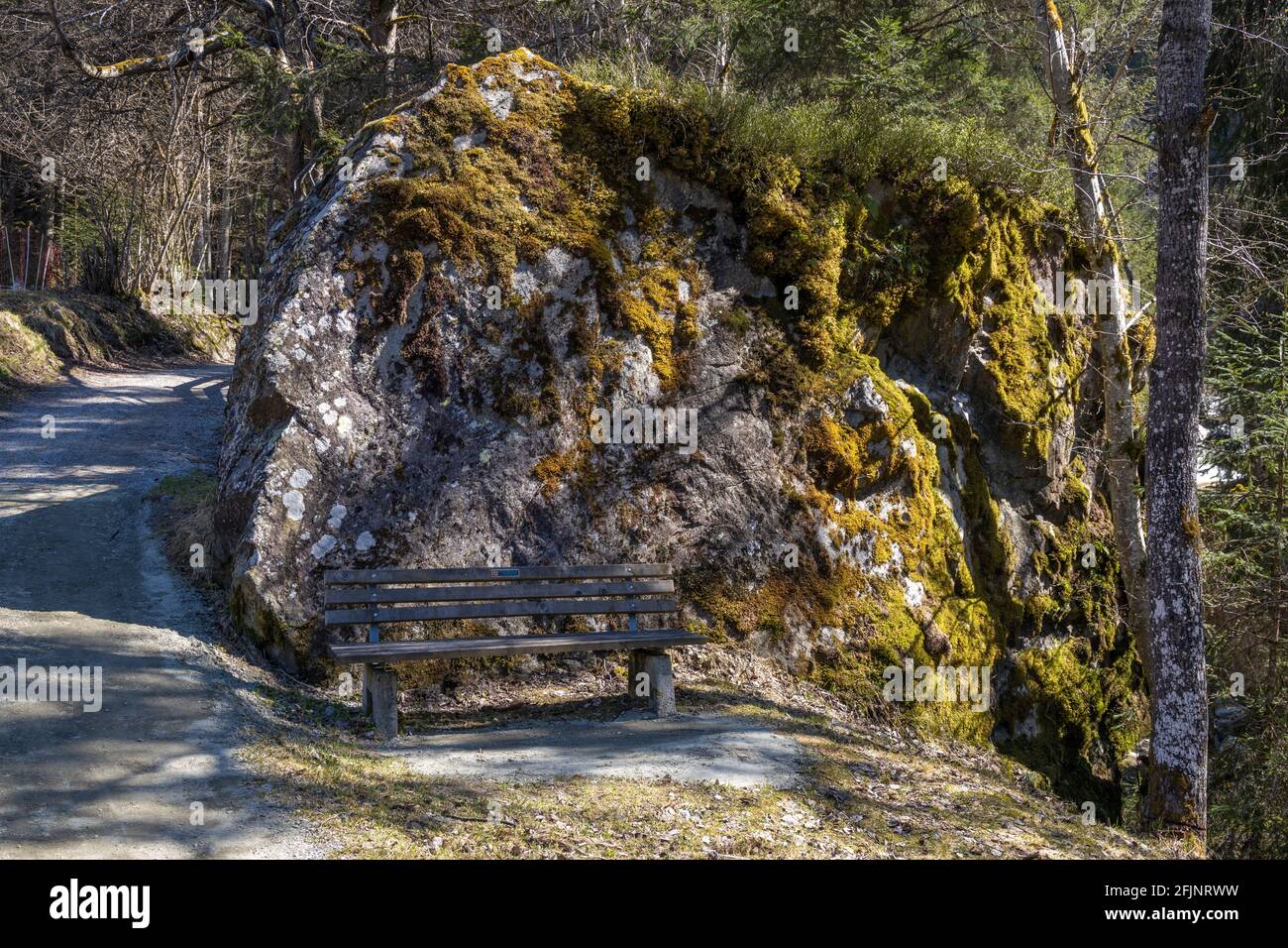 Hiking along the Oetztaler Ache to the Wellerbruecke in the Oetztal ...