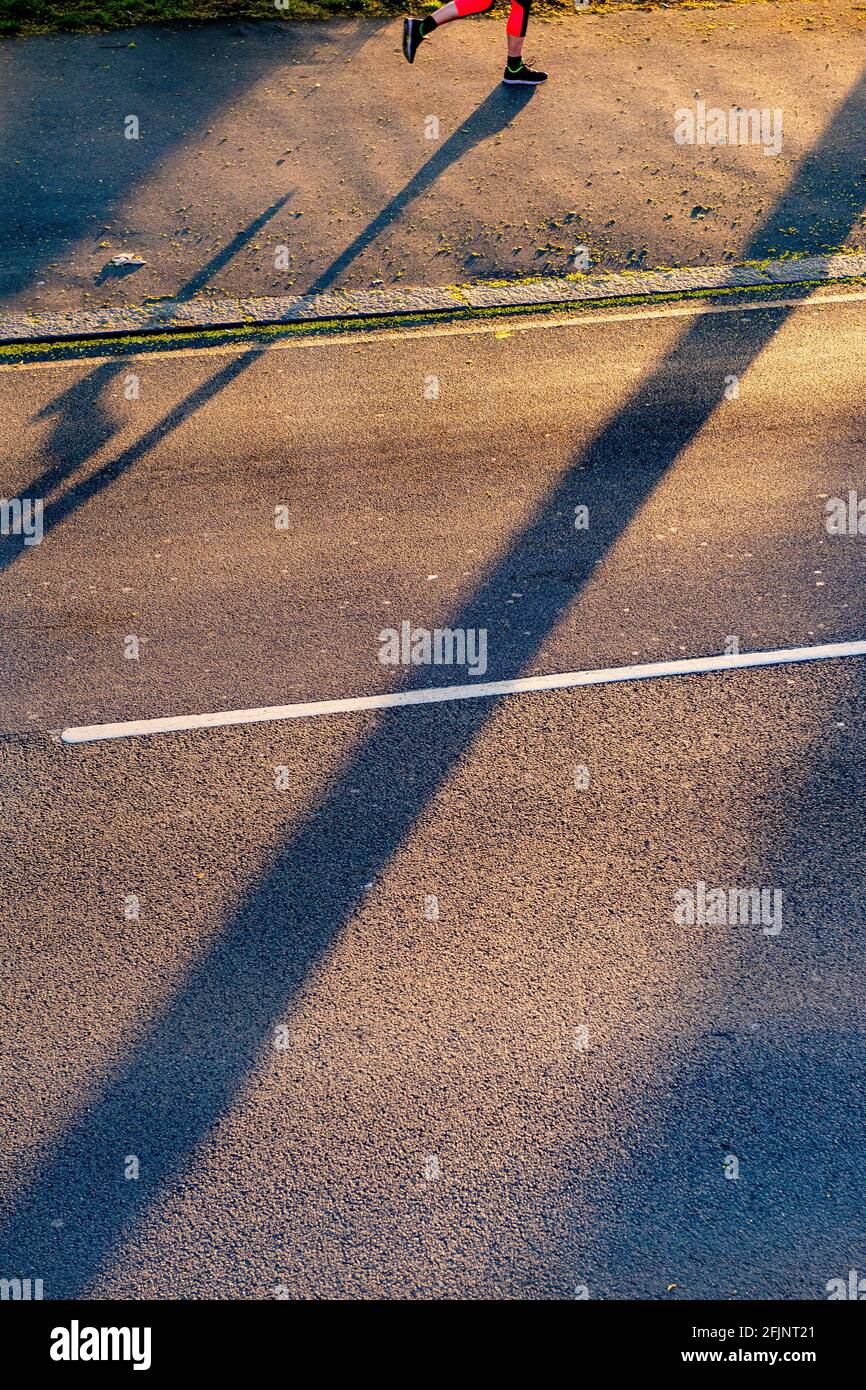 Shoes casting shadows hi-res stock photography and images - Alamy
