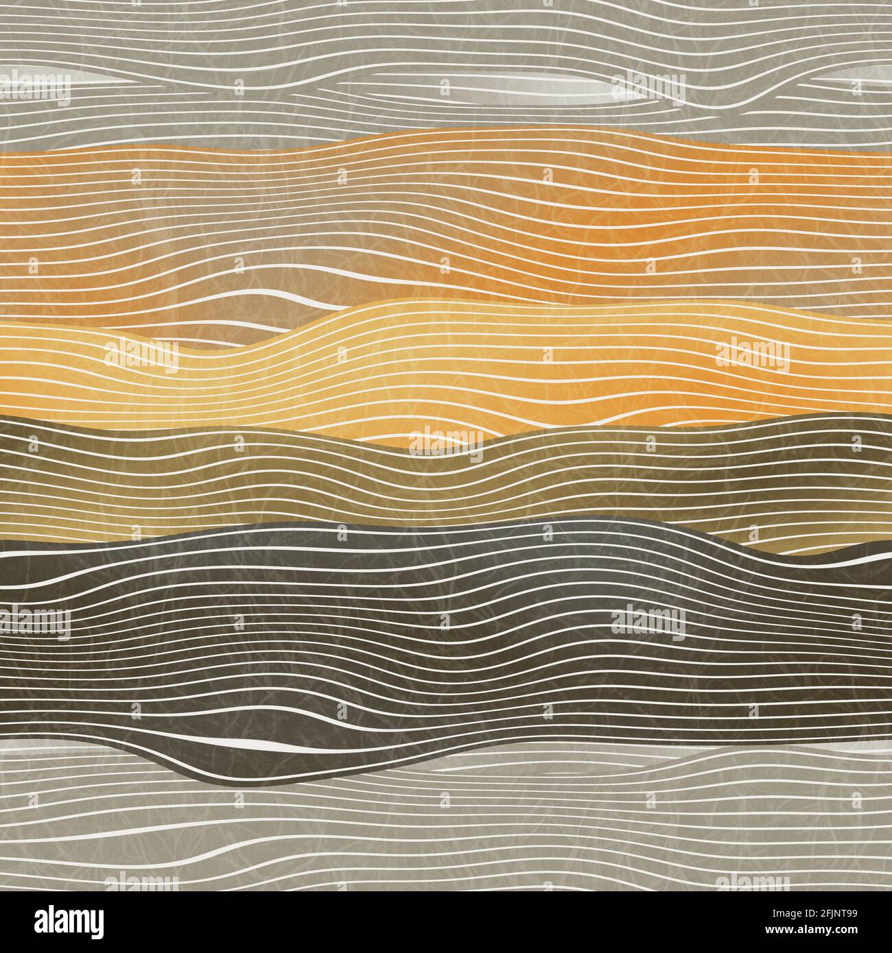 Seamless natural landscape hill pattern for print Stock Photo - Alamy