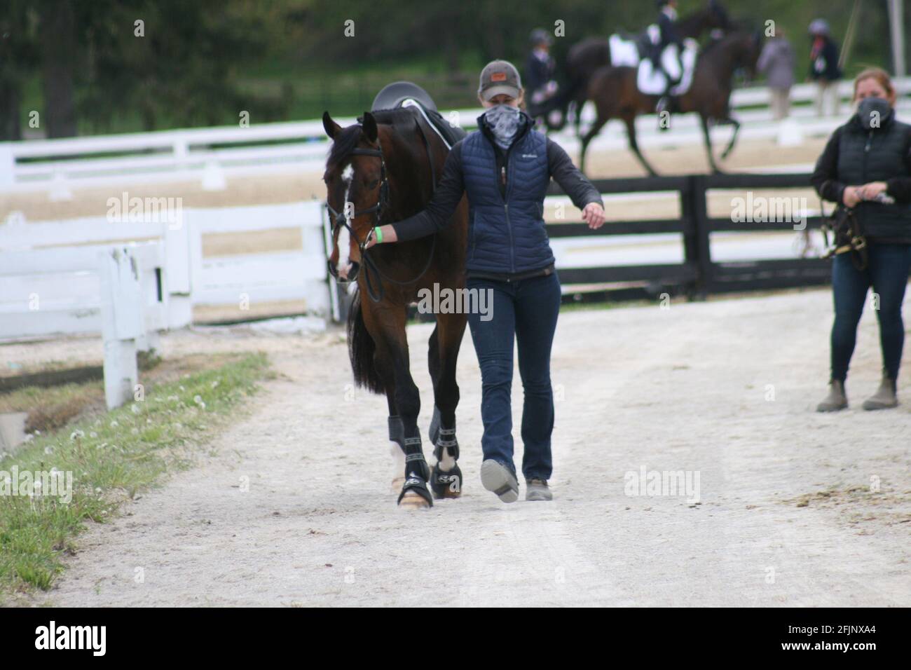 Kentucky Horse Park Three Day Event 2021. During the Dressage Event ...
